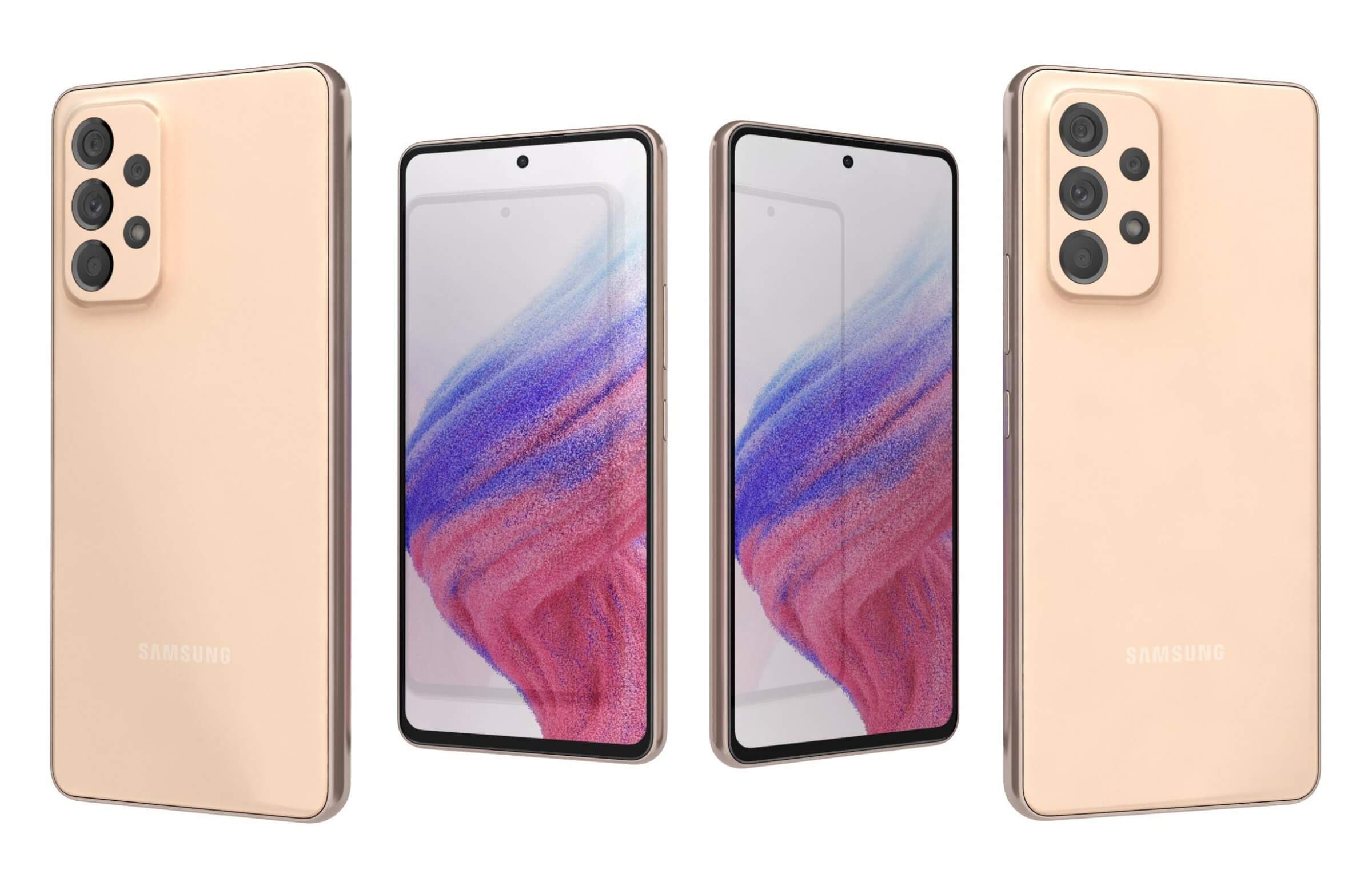 Samsung Galaxy A53 5G All Colors - 3D Model by Rever_Art