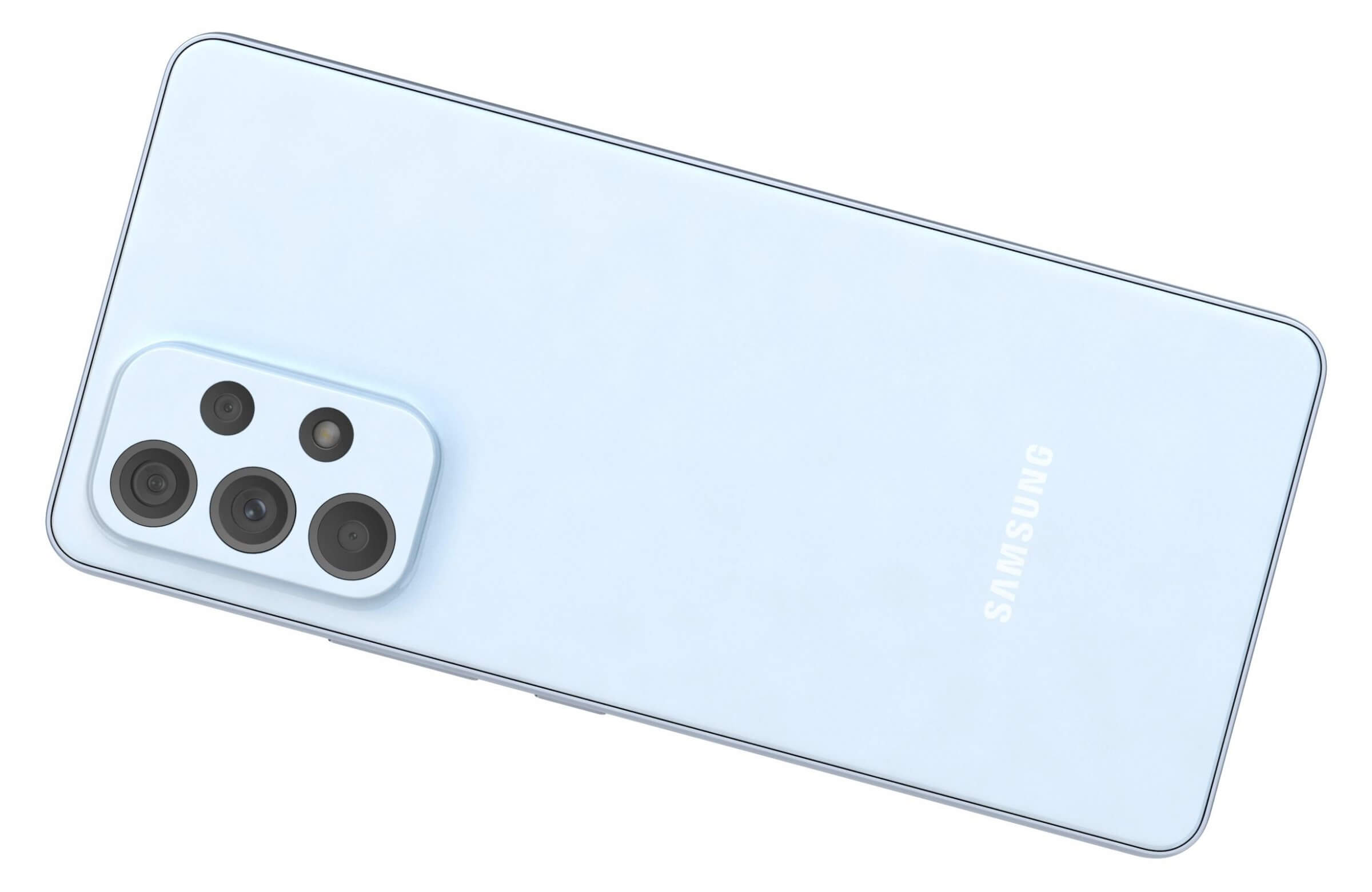 Samsung Galaxy A53 5G Blue - 3D Model by Rever_Art