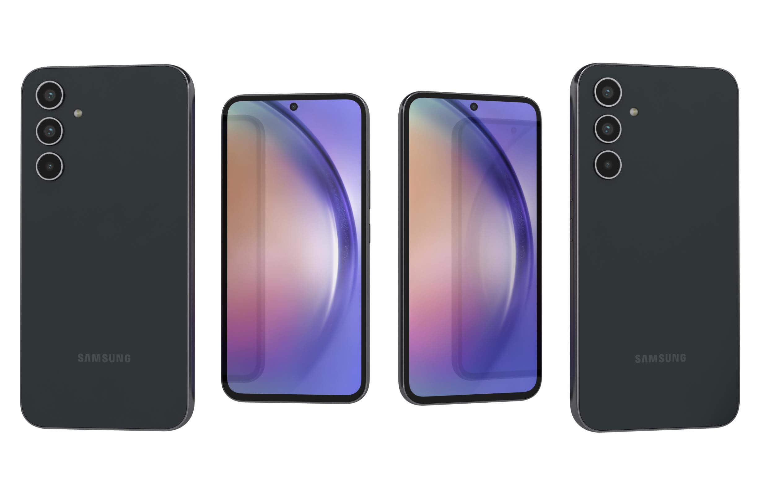 Samsung Galaxy A54 All Colors - 3D Model by Rever_Art