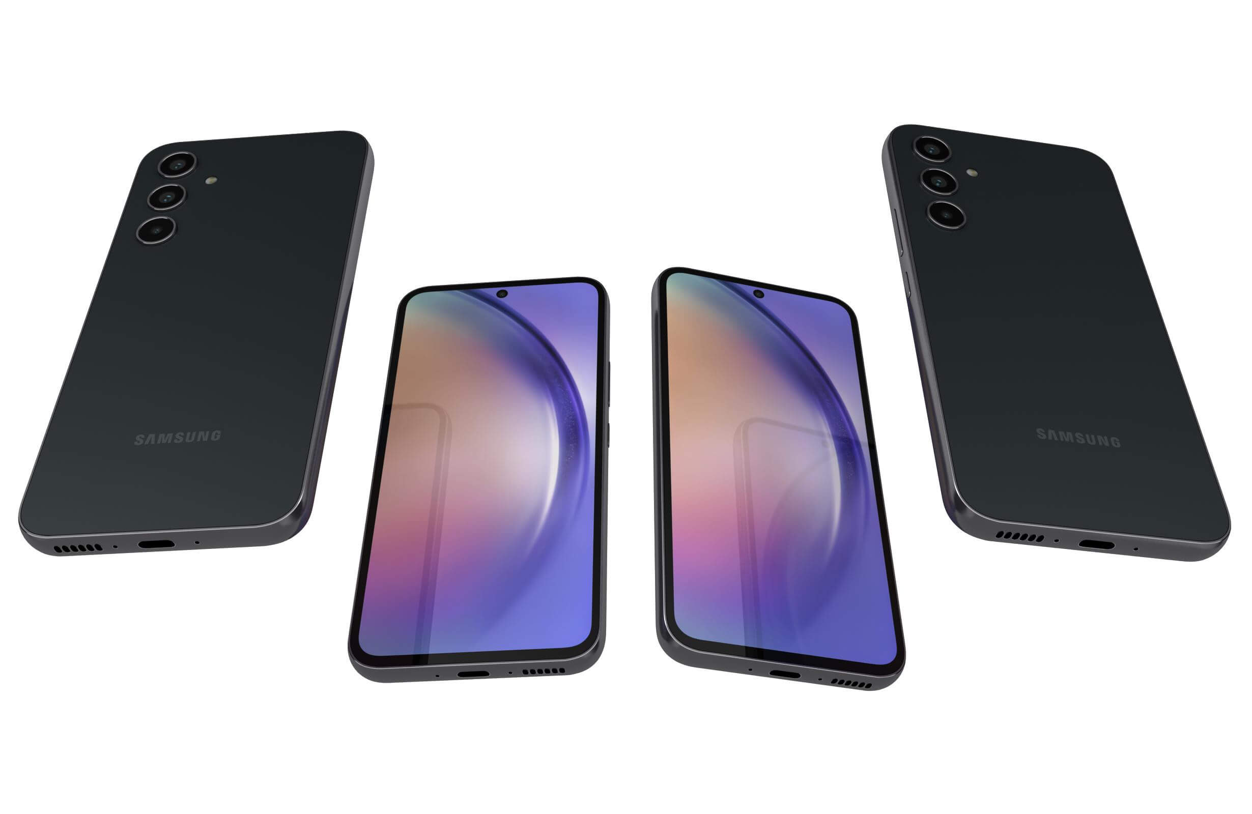 Samsung Galaxy A54 All Colors - 3D Model by Rever_Art