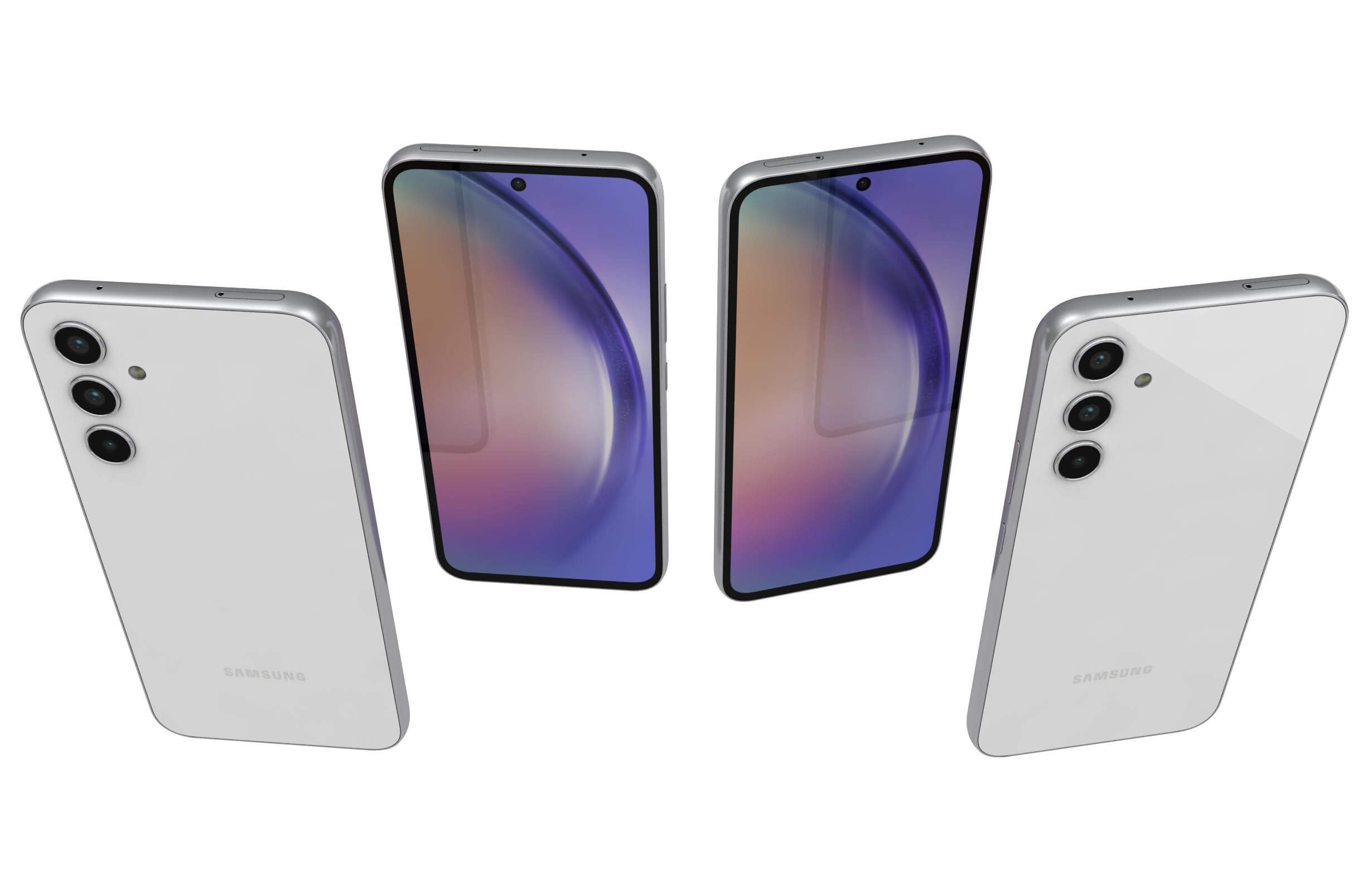 Samsung Galaxy A54 All Colors - 3D Model by Rever_Art