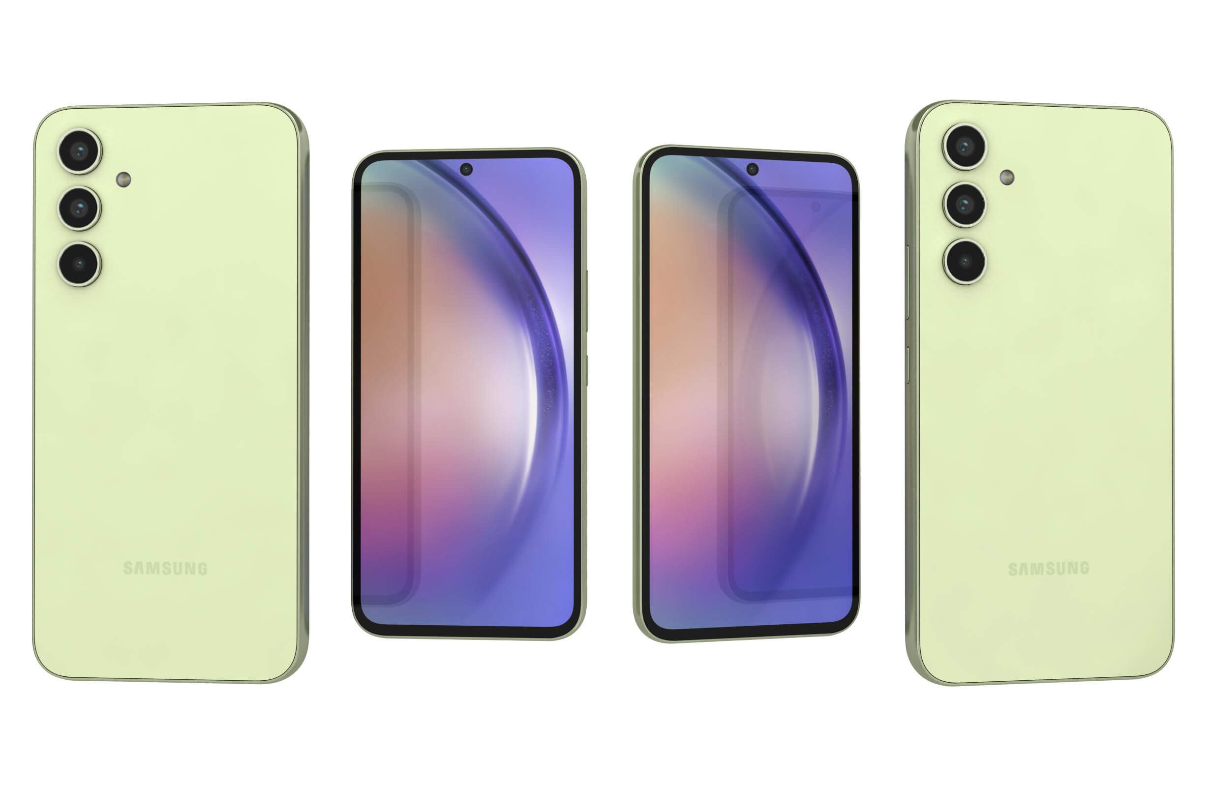 Samsung Galaxy A54 All Colors - 3D Model by Rever_Art