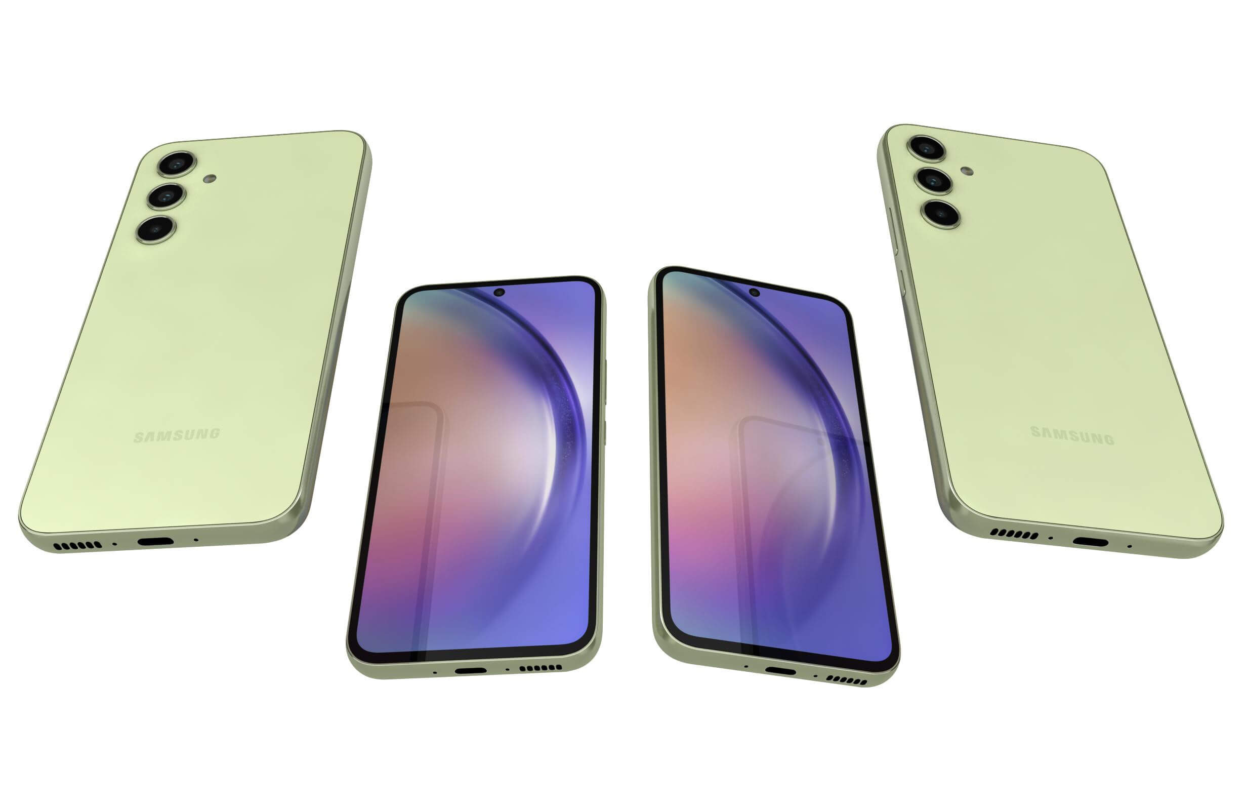 Samsung Galaxy A54 All Colors - 3D Model by Rever_Art