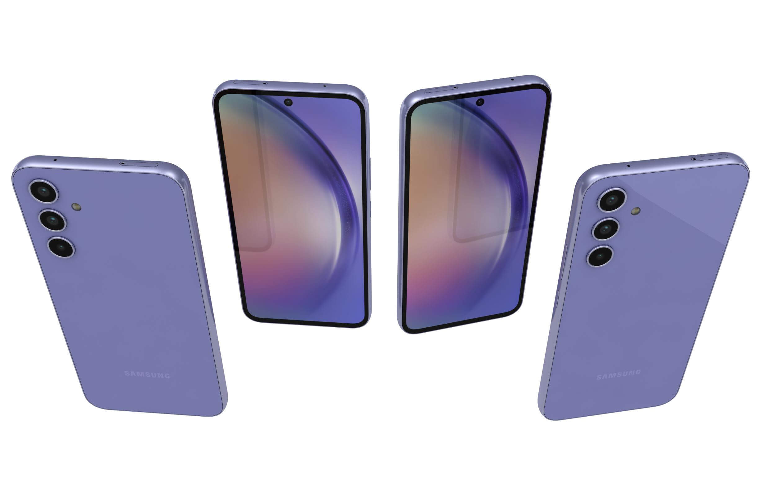 Samsung Galaxy A54 All Colors - 3D Model by Rever_Art