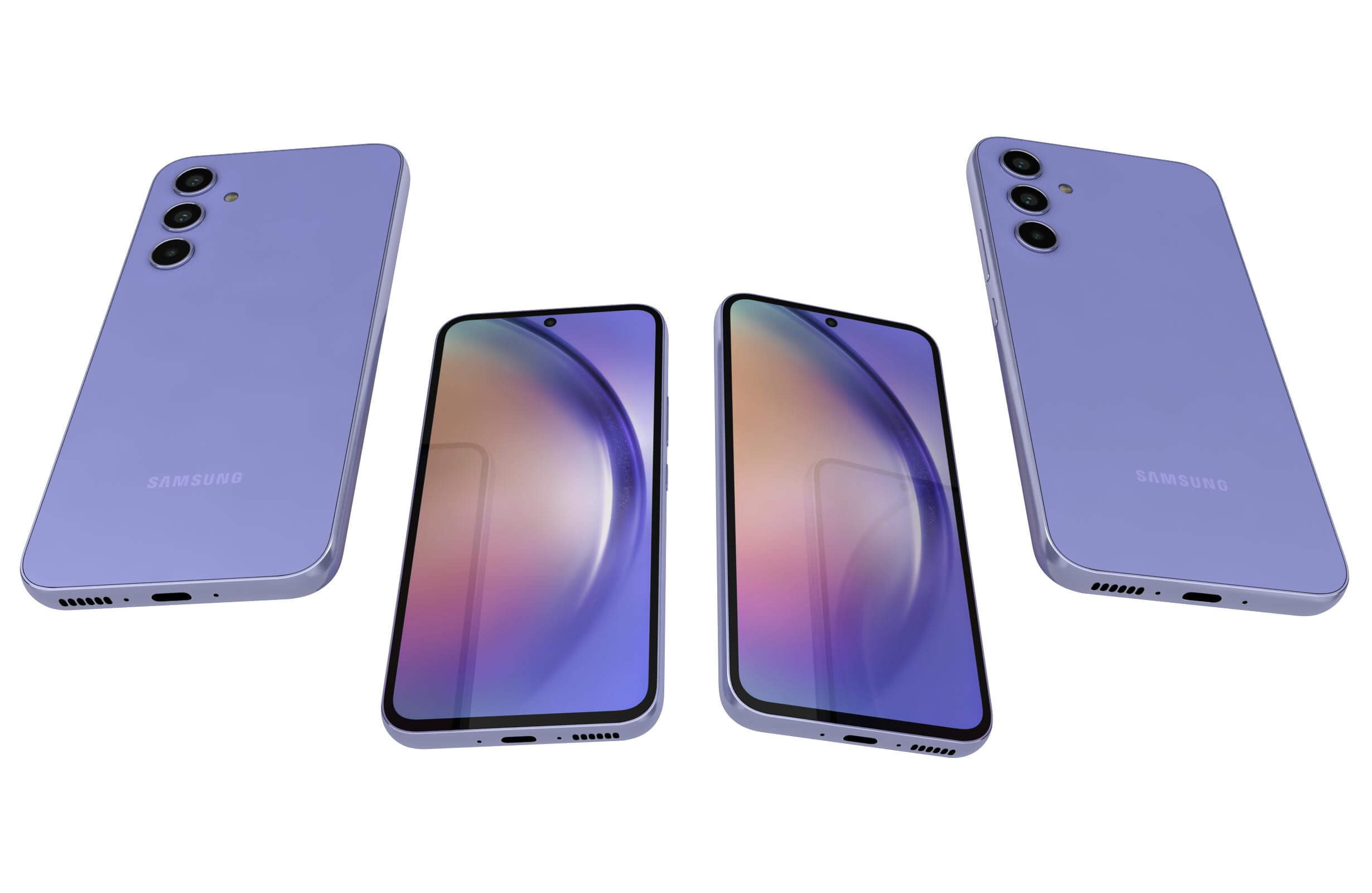Samsung Galaxy A54 All Colors - 3D Model by Rever_Art