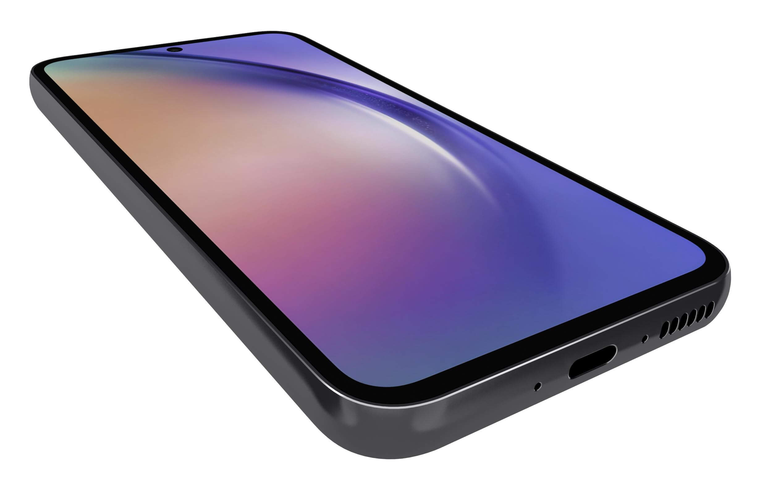 Samsung Galaxy A54 Black - 3D Model by Rever_Art
