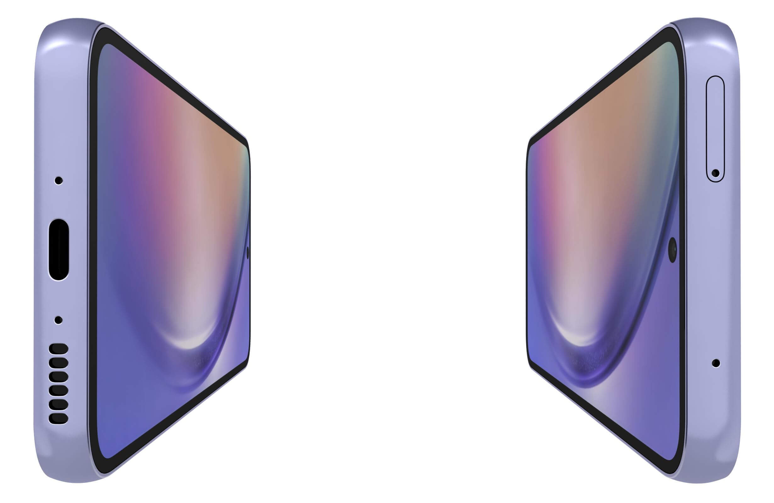 Samsung Galaxy A54 Blue - 3D Model by Rever_Art