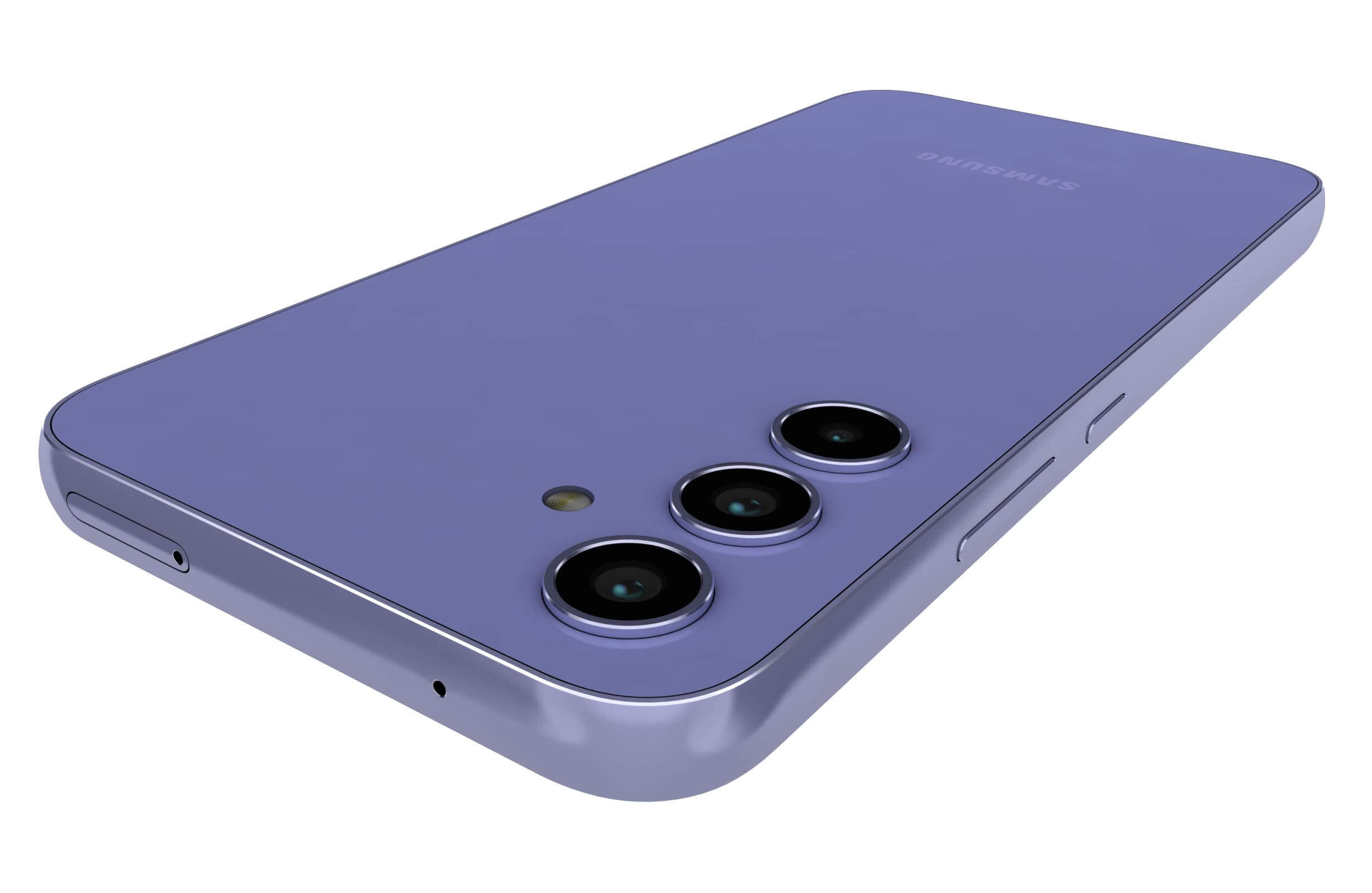 Samsung Galaxy A54 Blue - 3D Model by Rever_Art