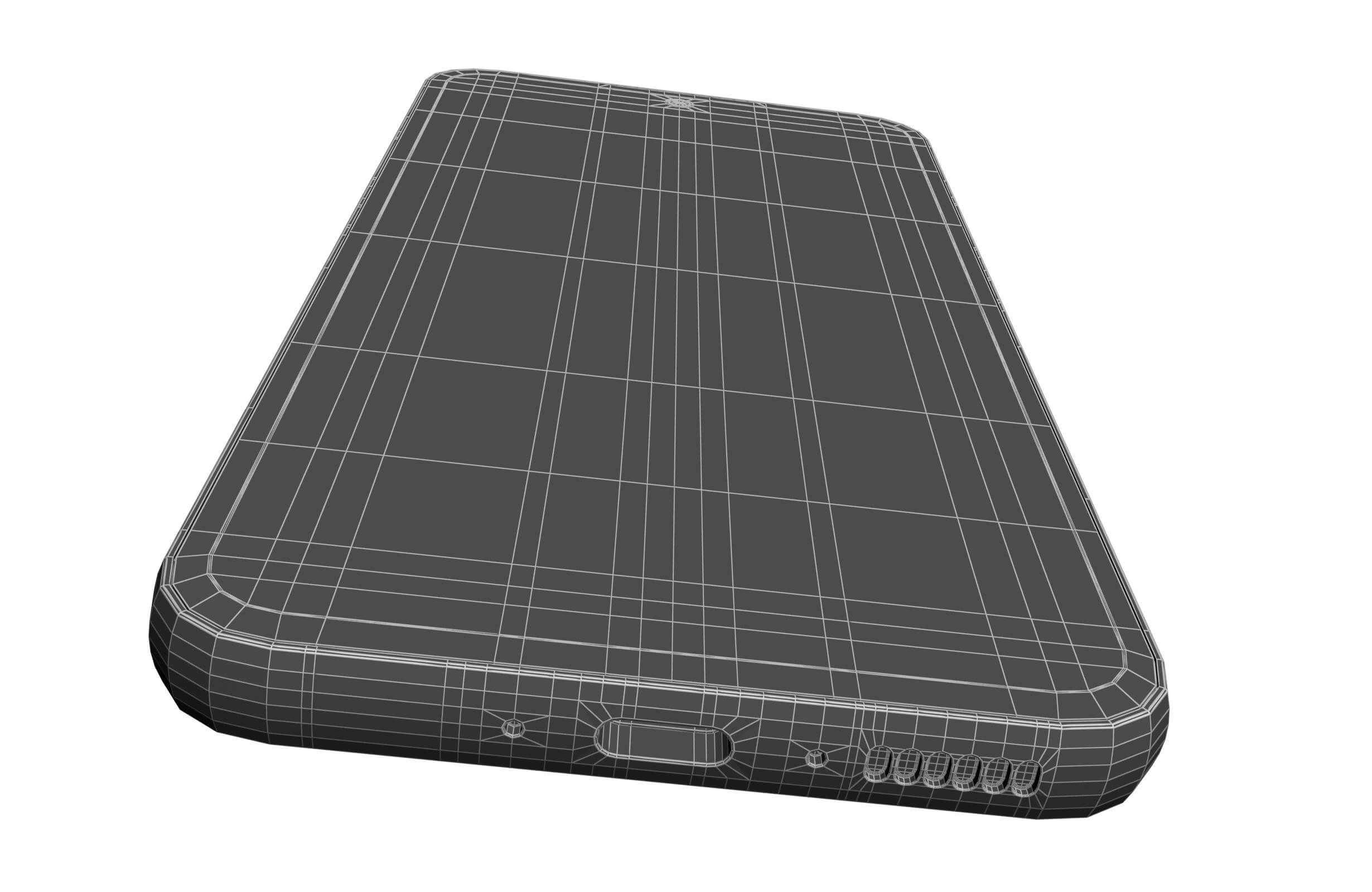 Samsung Galaxy A54 Blue - 3D Model by Rever_Art