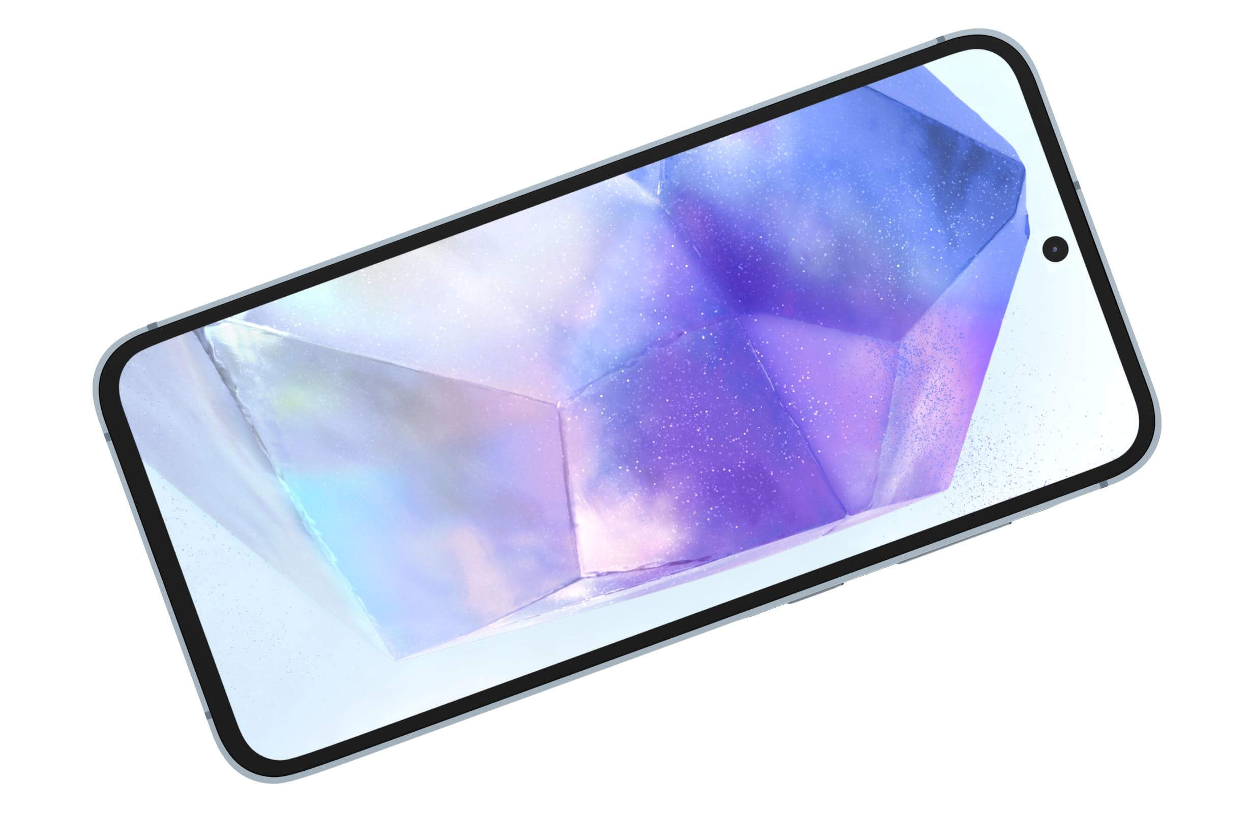 Samsung Galaxy A55 5G White - 3D Model by Rever_Art