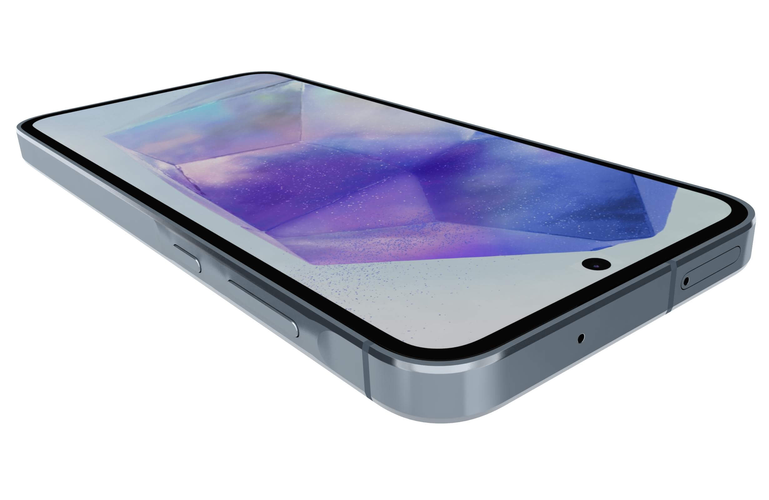 Samsung Galaxy A55 5G White - 3D Model by Rever_Art