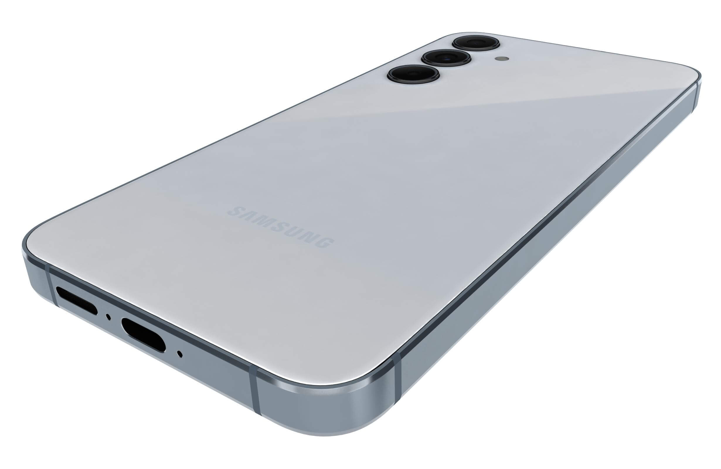 Samsung Galaxy A55 5G White - 3D Model by Rever_Art