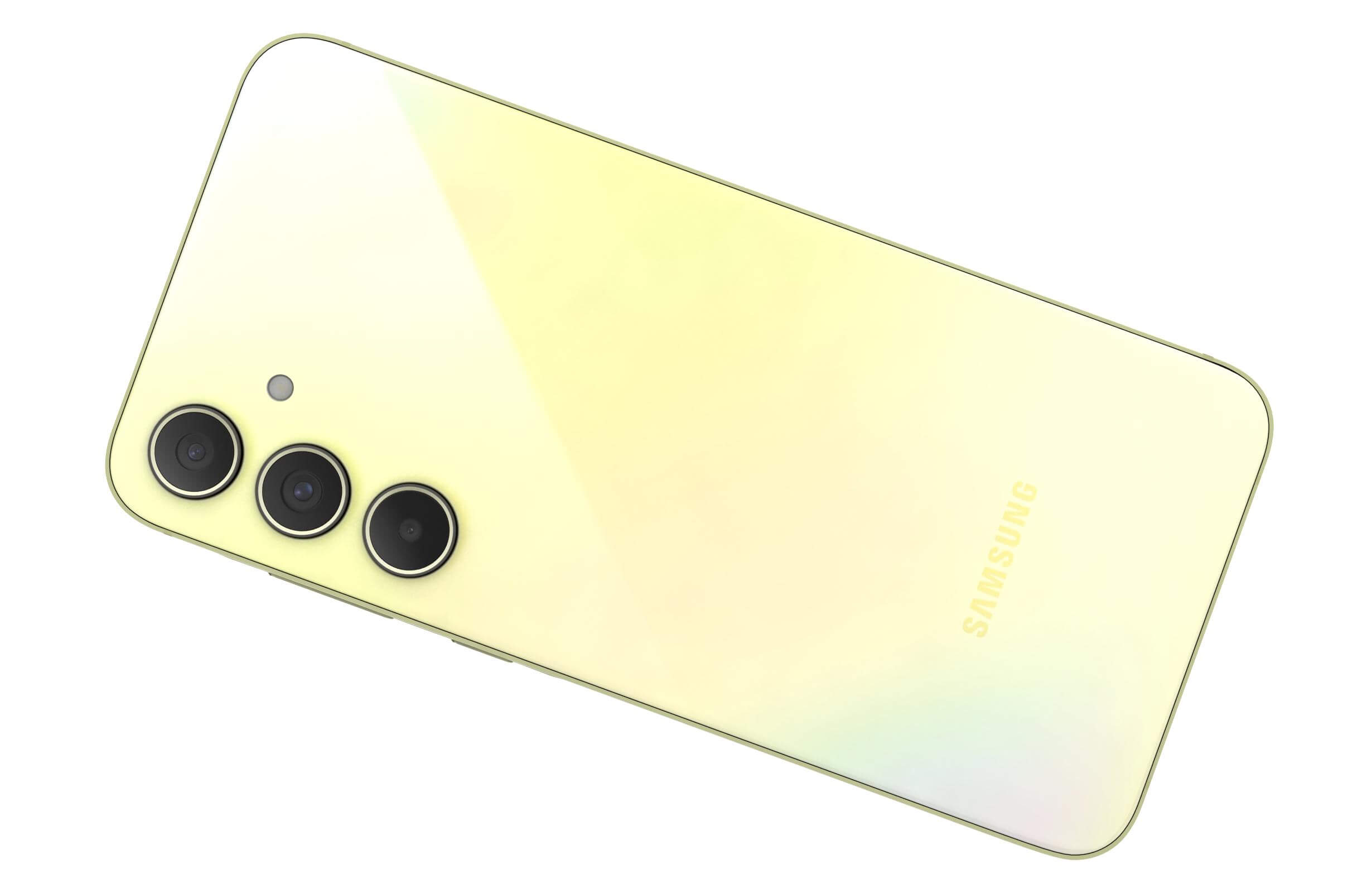 Samsung Galaxy A55 5G Yellow - 3D Model by Rever_Art