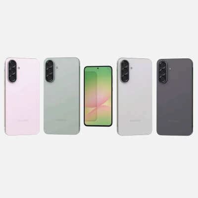 Samsung Galaxy A56 All Colors - 3D Model by Rever_Art