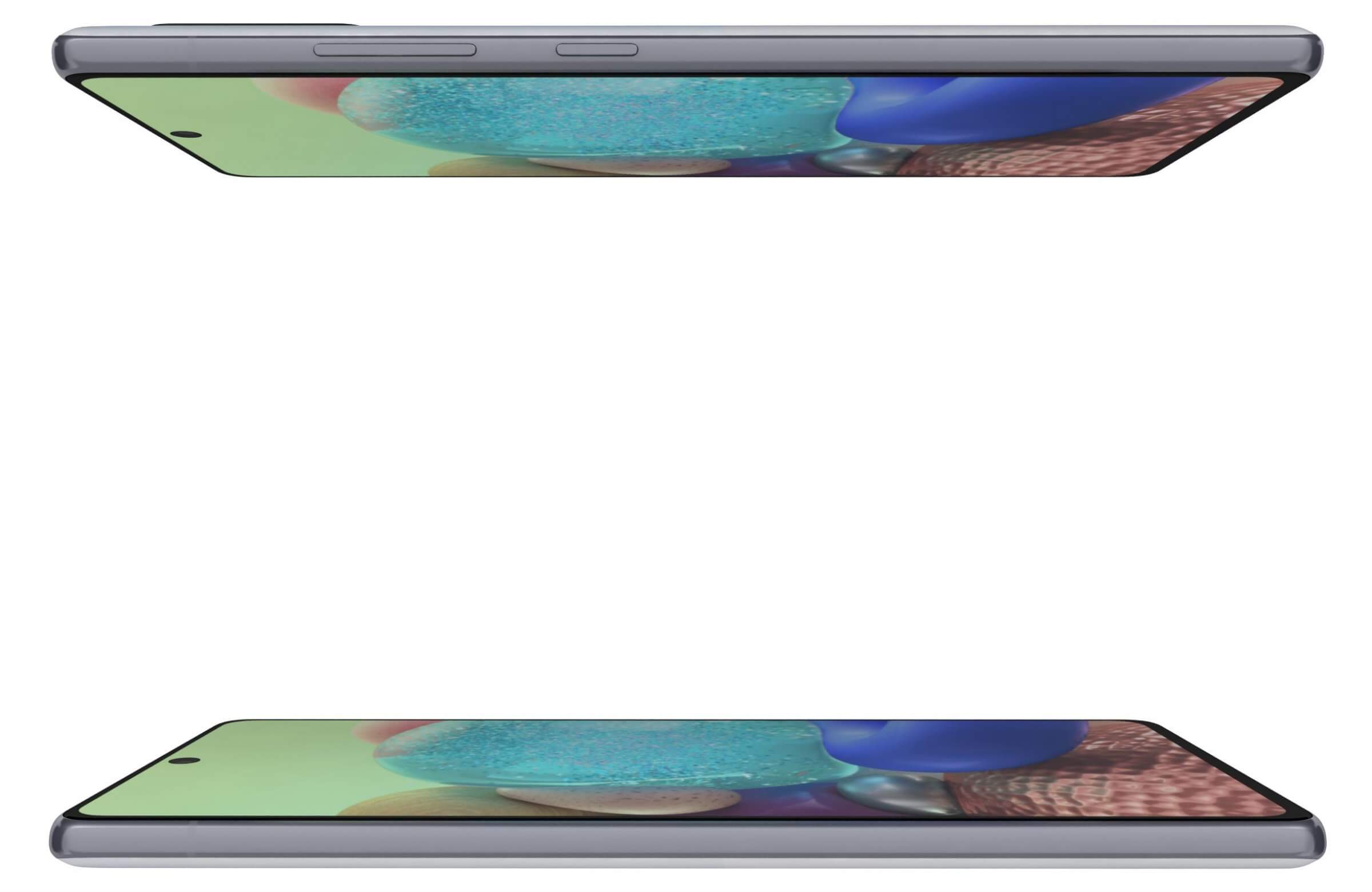 Samsung Galaxy A71 5G White - 3D Model by Rever_Art