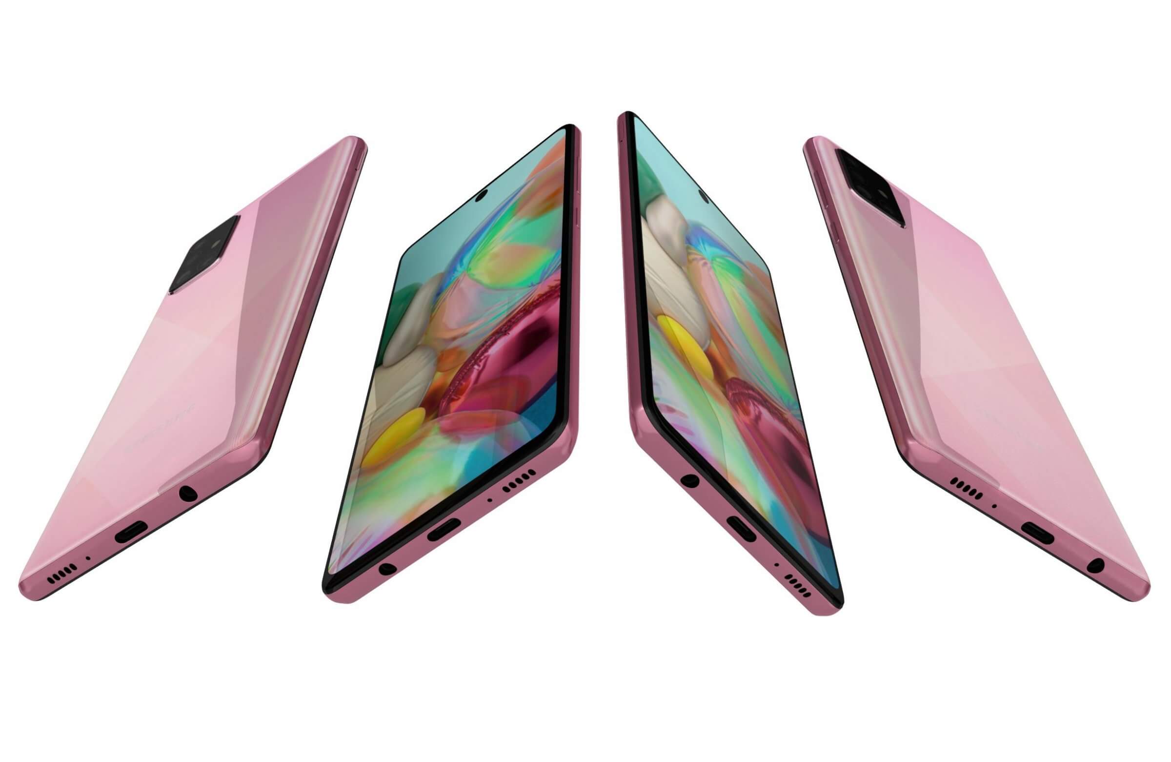 Samsung Galaxy A71 All Colors - 3D Model by Rever_Art