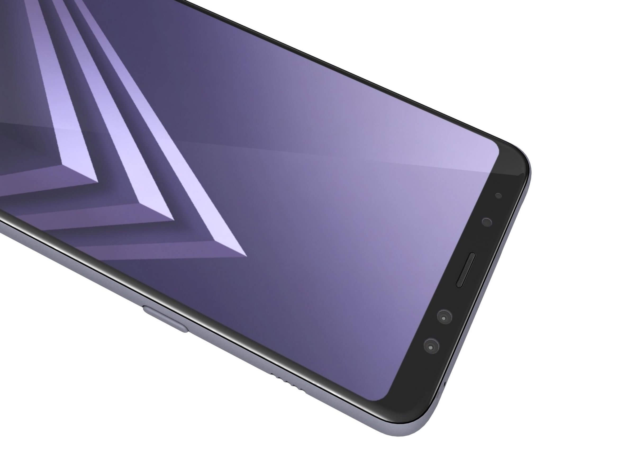 Samsung Galaxy A8 2018 Plus Orchid Grey - 3D Model by Rever_Art