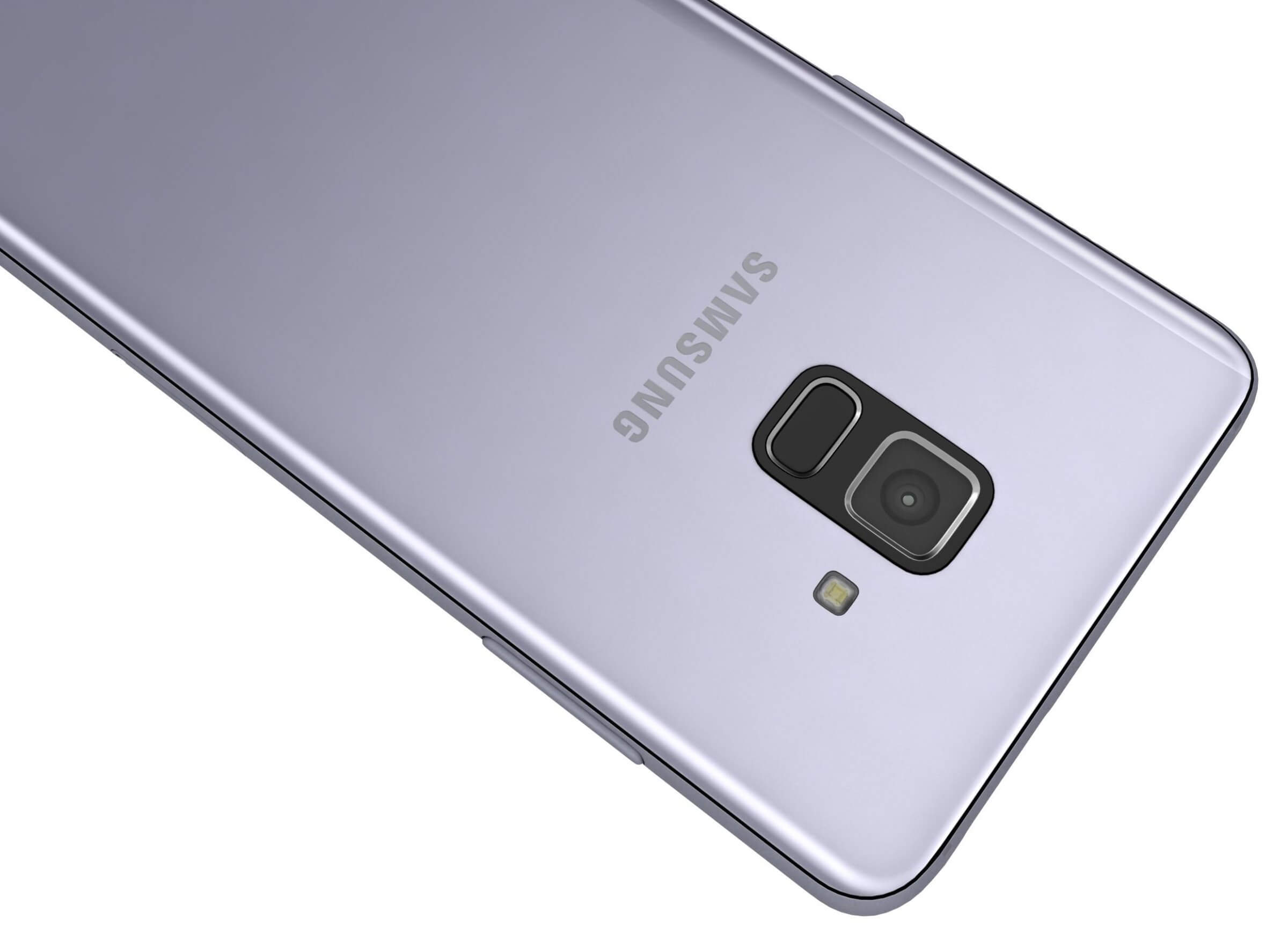 Samsung Galaxy A8 2018 Plus Orchid Grey - 3D Model by Rever_Art