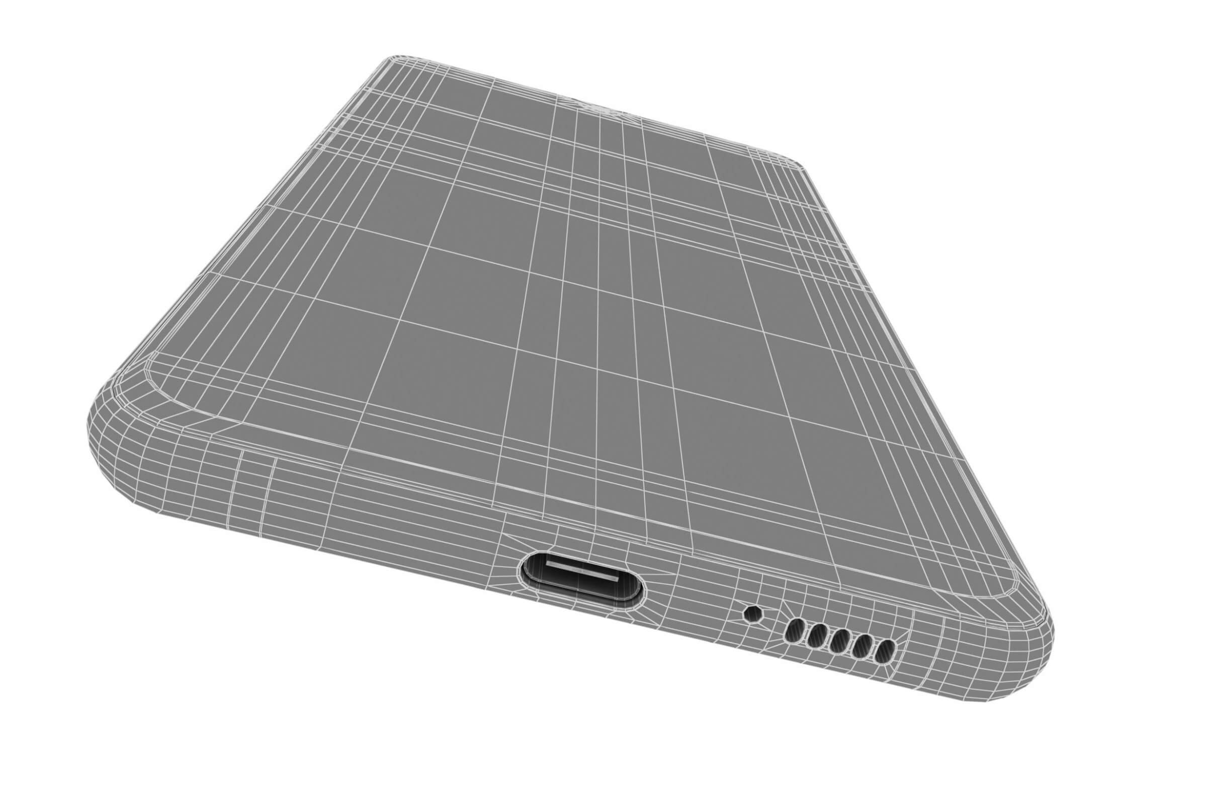 Samsung Galaxy A90 5G Black and White - 3D Model by Rever_Art