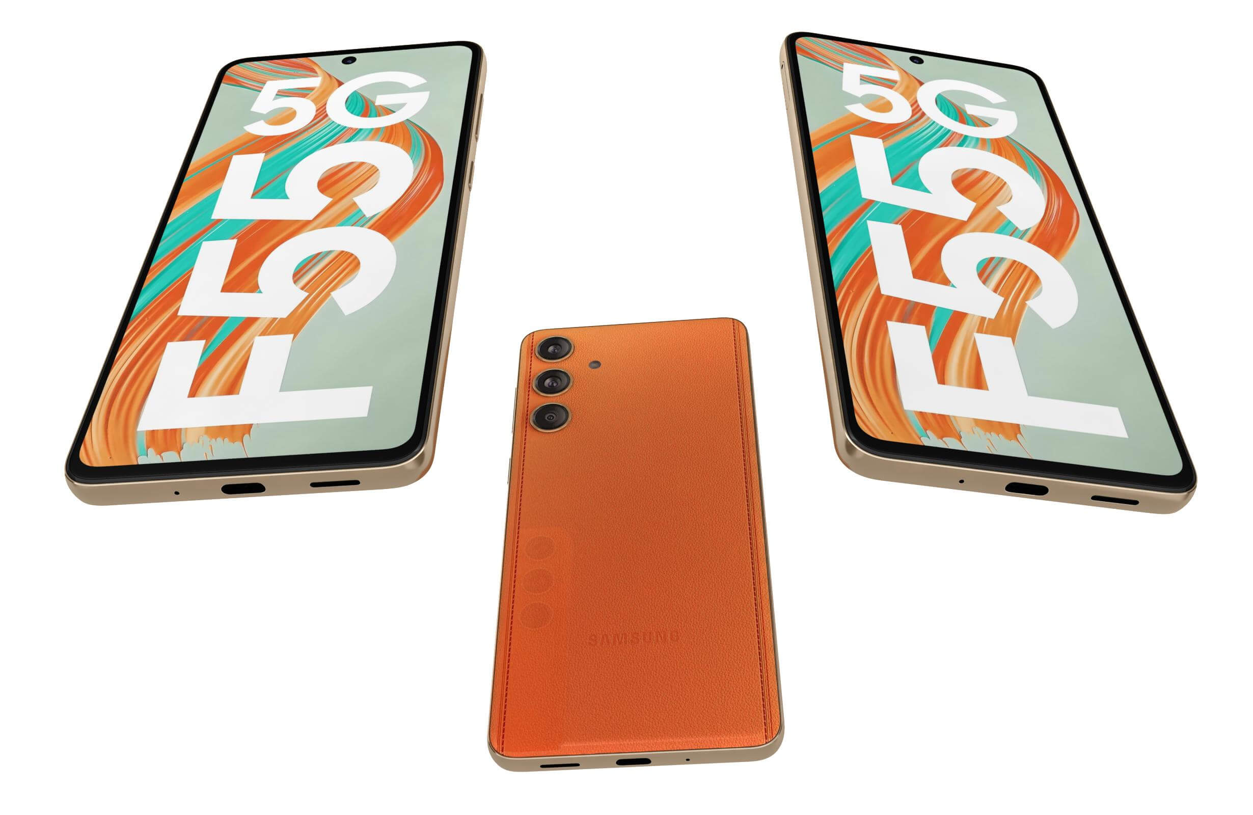 Samsung Galaxy C55 and F55 - 3D Model by Rever_Art