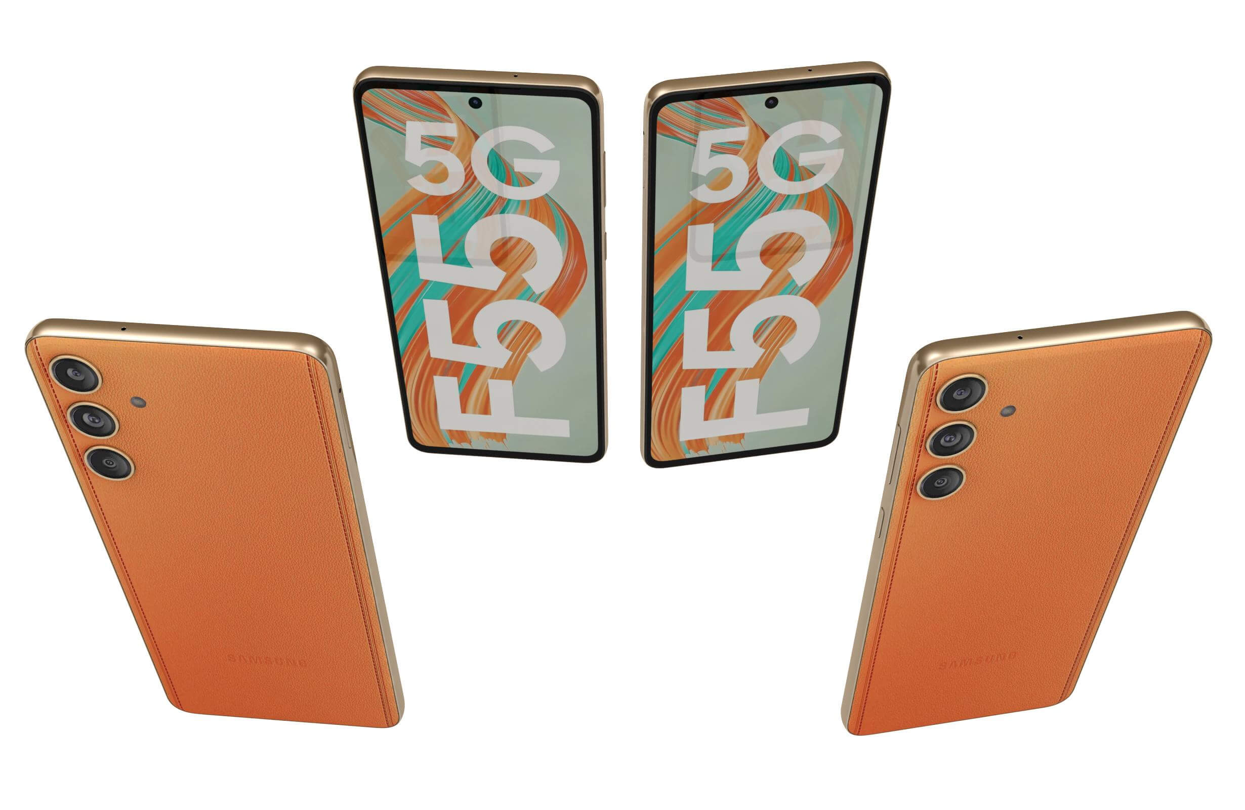 Samsung Galaxy C55 and F55 - 3D Model by Rever_Art