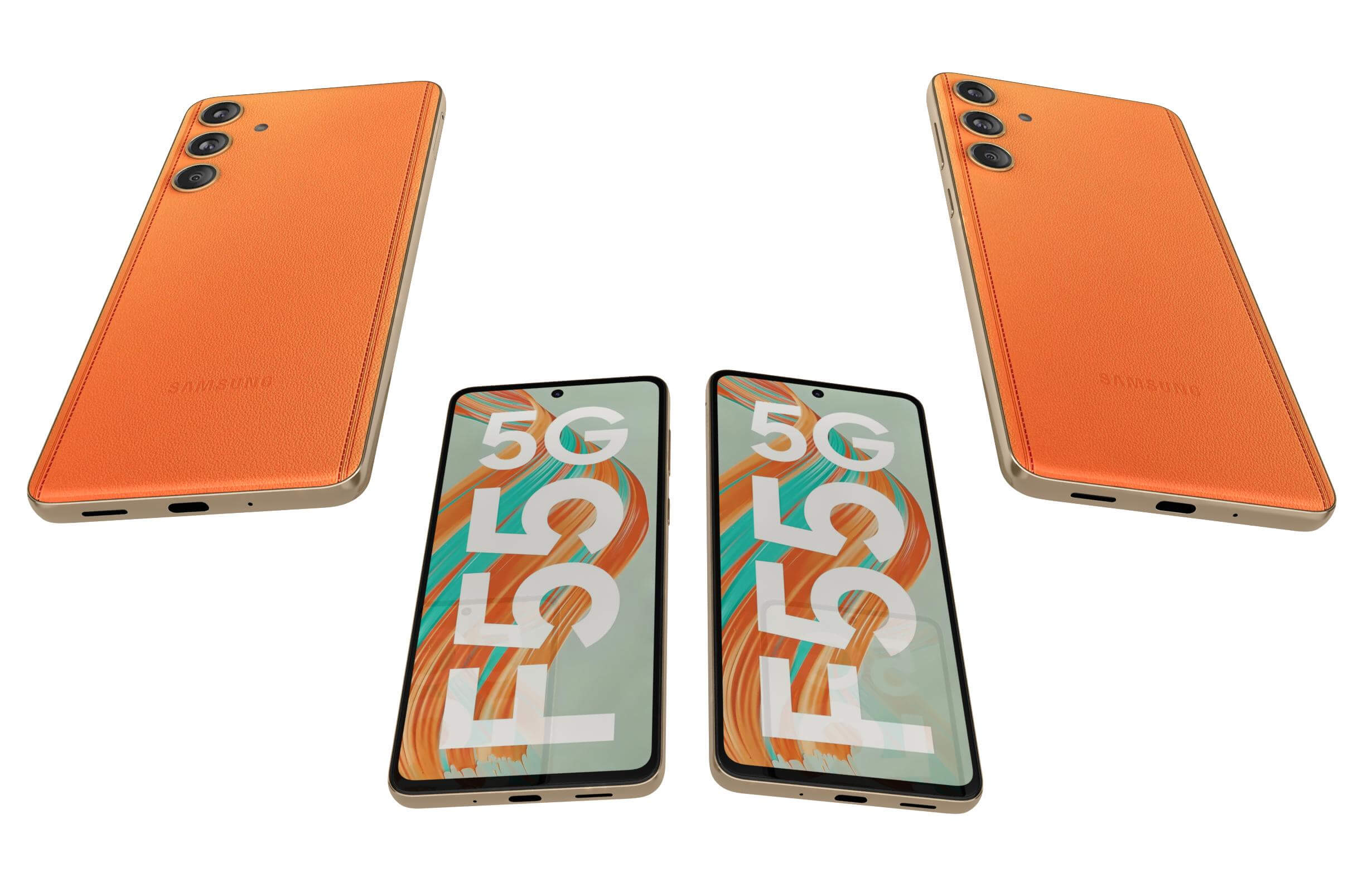 Samsung Galaxy C55 and F55 - 3D Model by Rever_Art