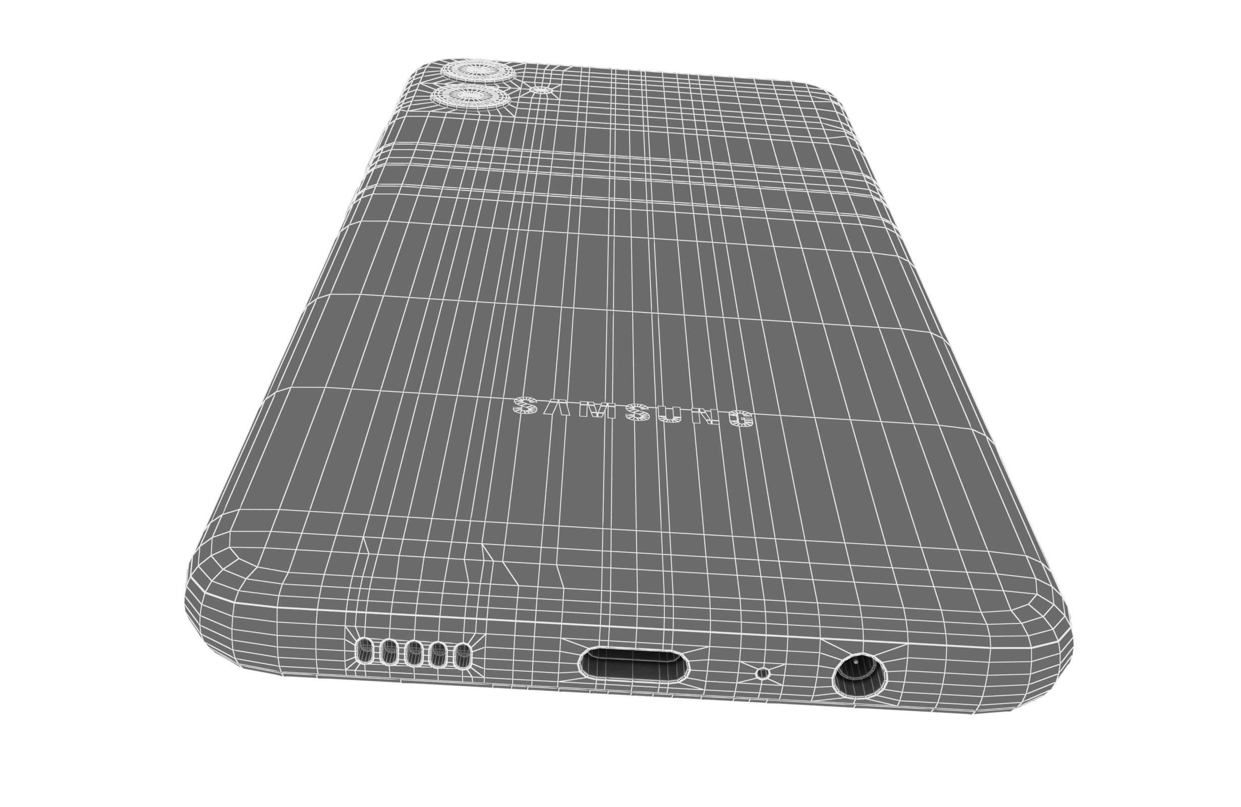 Samsung Galaxy F04 Green - 3D Model by Rever_Art