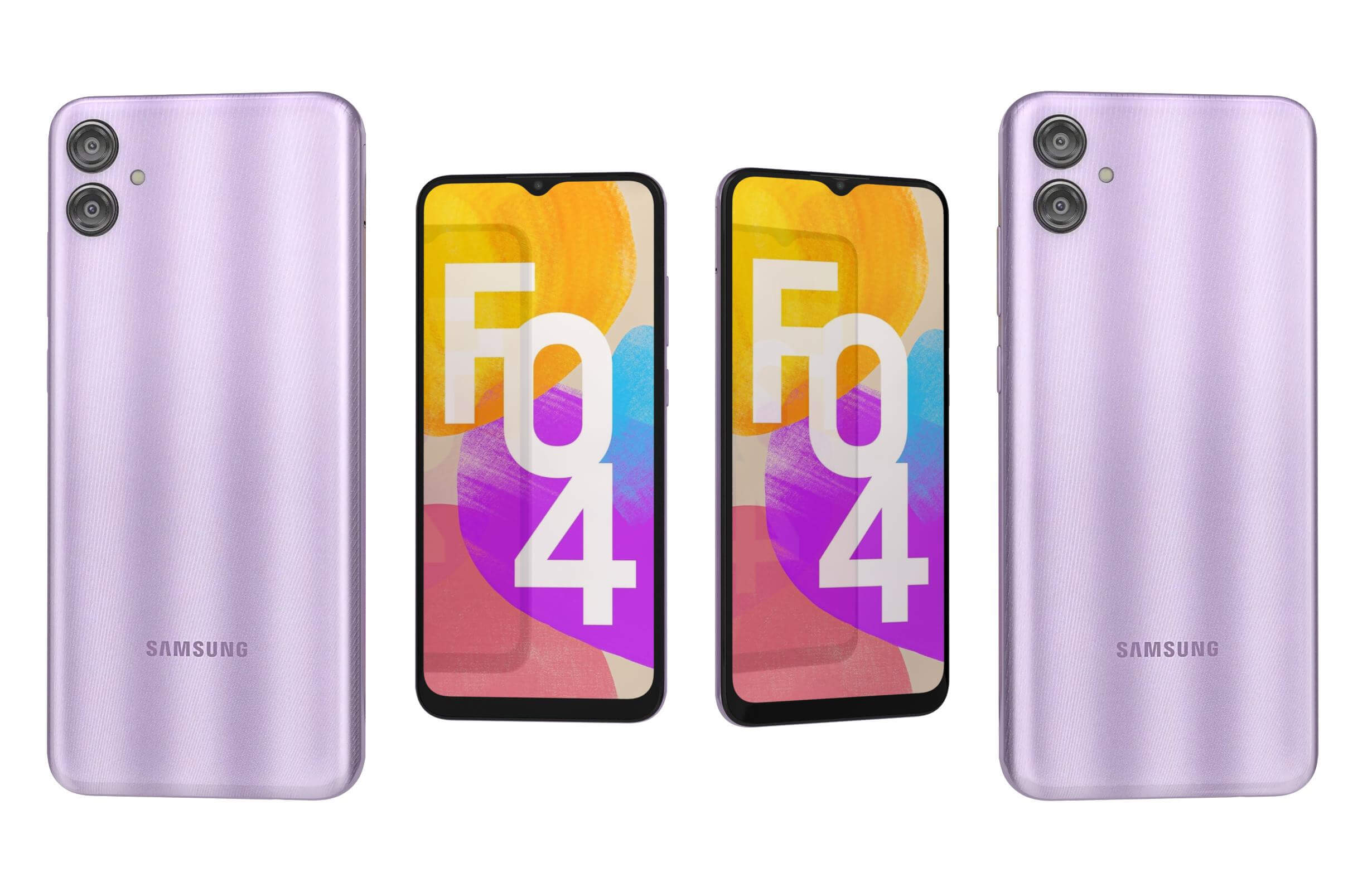 Samsung Galaxy F04 Purple - 3D Model by Rever_Art