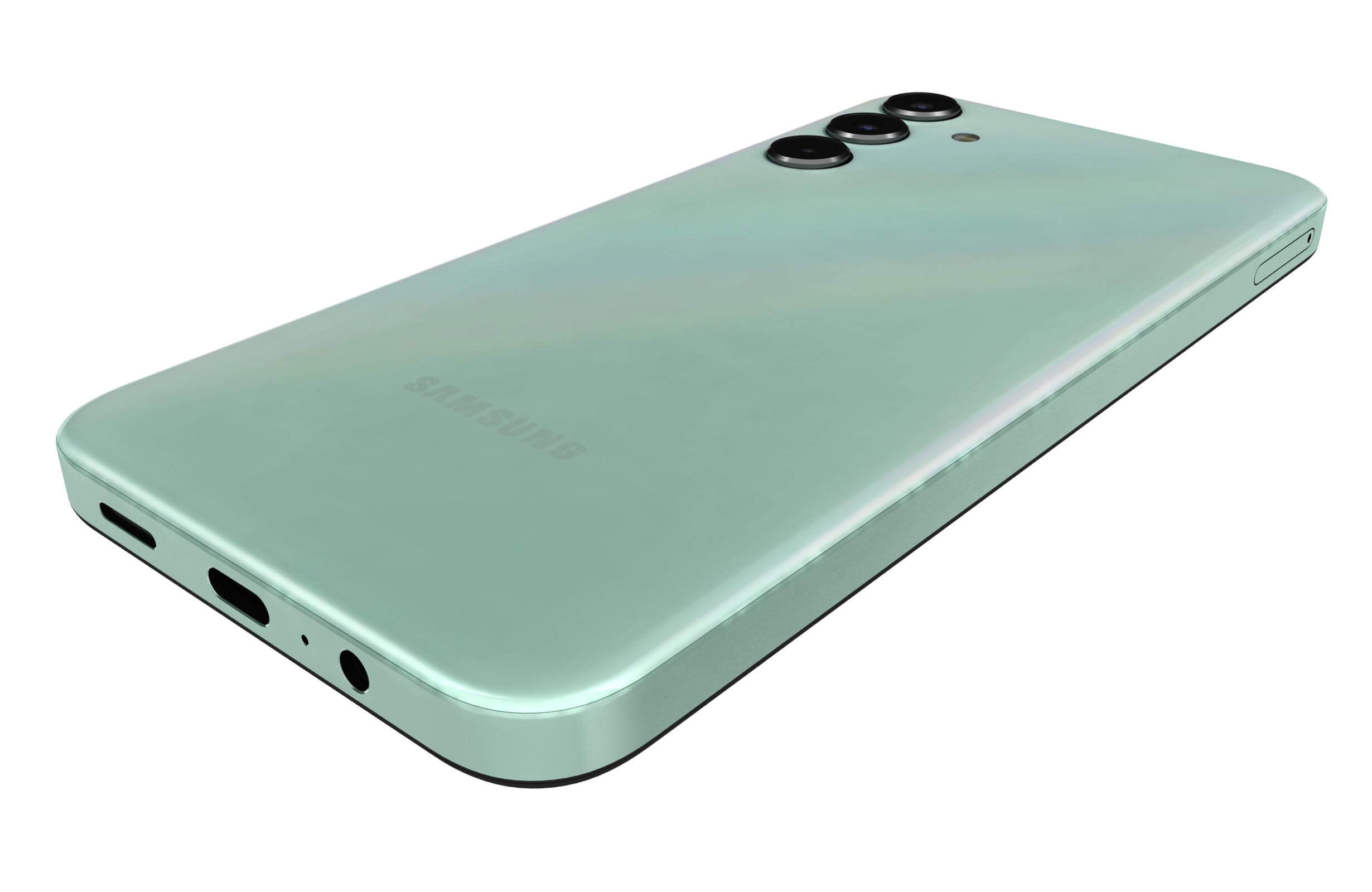 Samsung Galaxy F15 Green - 3D Model by Rever_Art