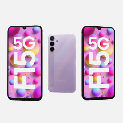 Samsung Galaxy F15 Purple - 3D Model by Rever_Art