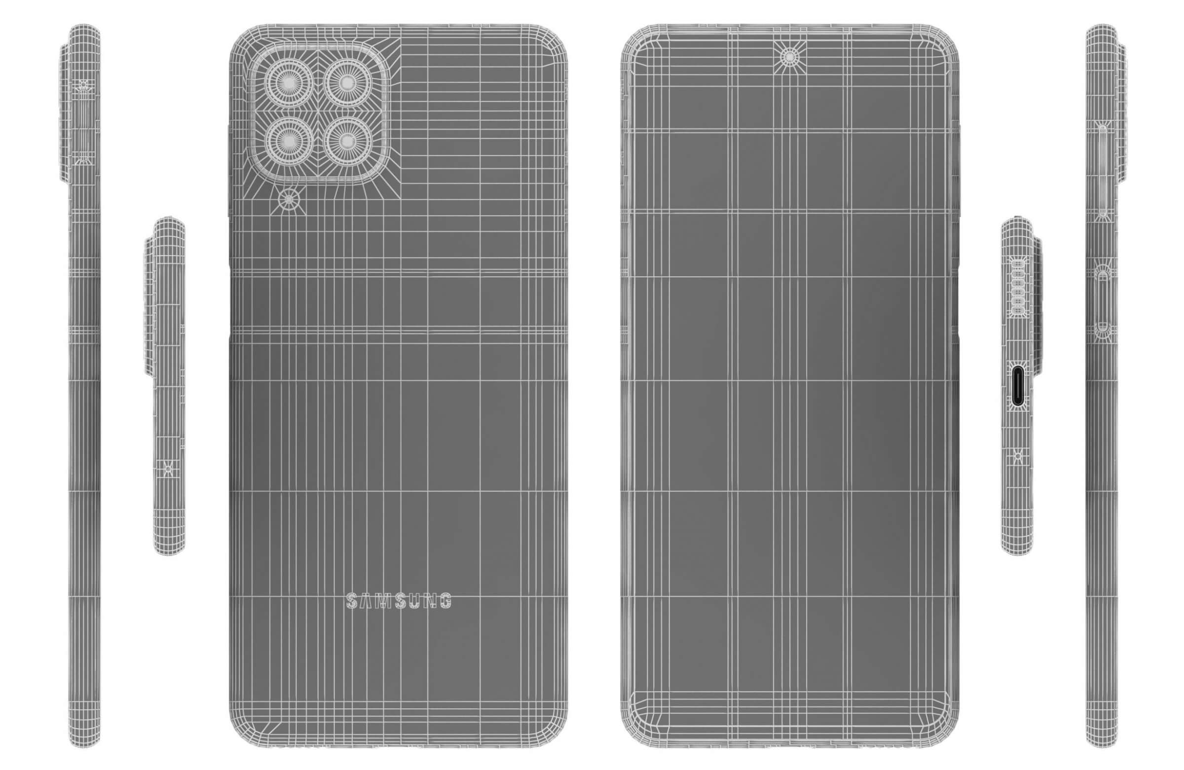 Samsung Galaxy F23 And M23 Collection - 3D Model by Rever_Art