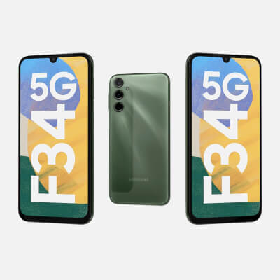 Samsung Galaxy F34 Green - 3D Model by Rever_Art
