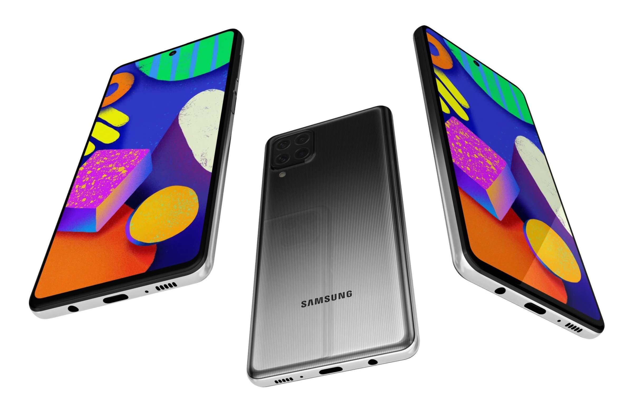 Samsung Galaxy F52 5G And F62 Collection - 3D Model by Rever_Art