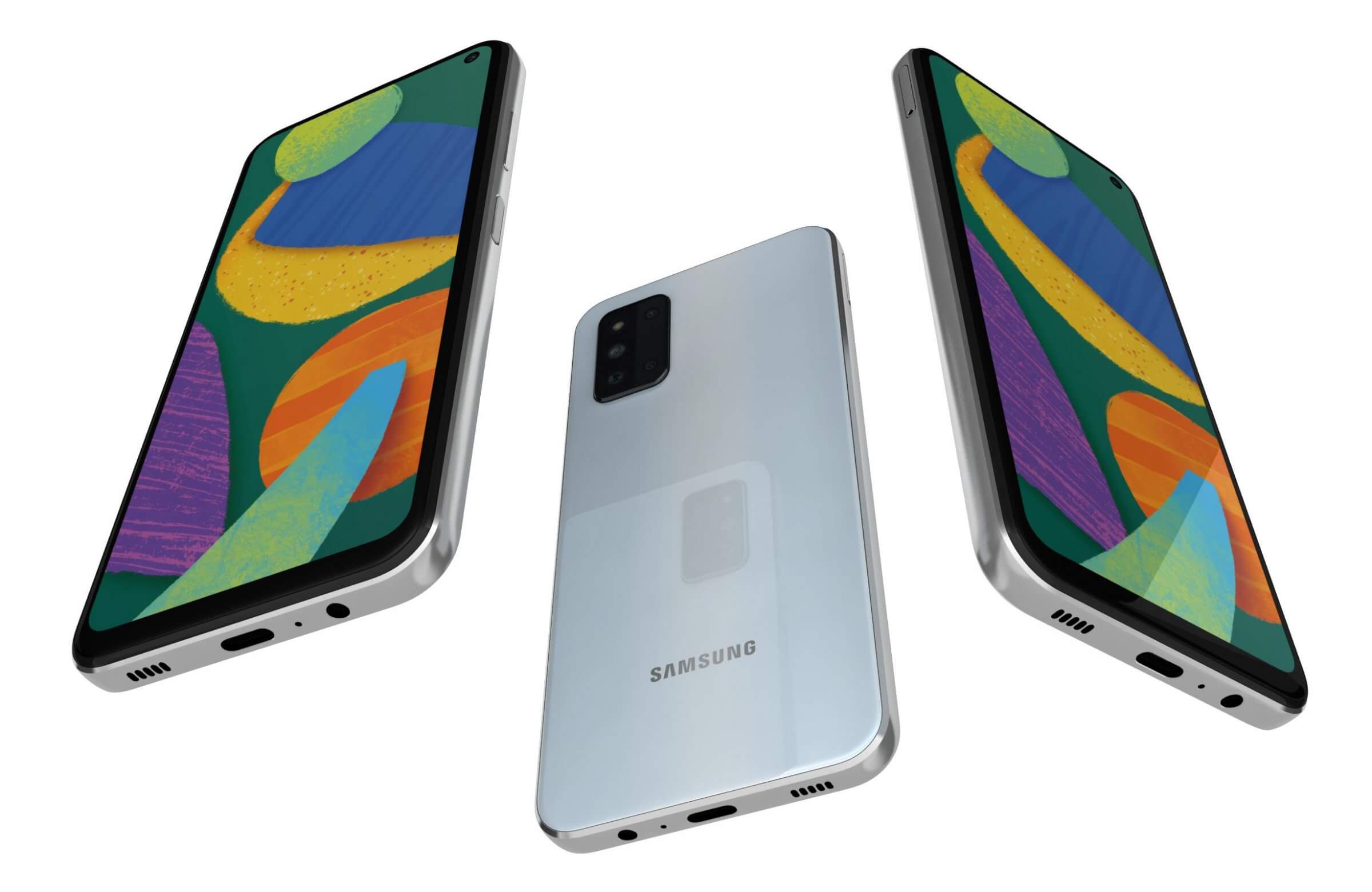 Samsung Galaxy F52 5G And F62 Collection - 3D Model by Rever_Art