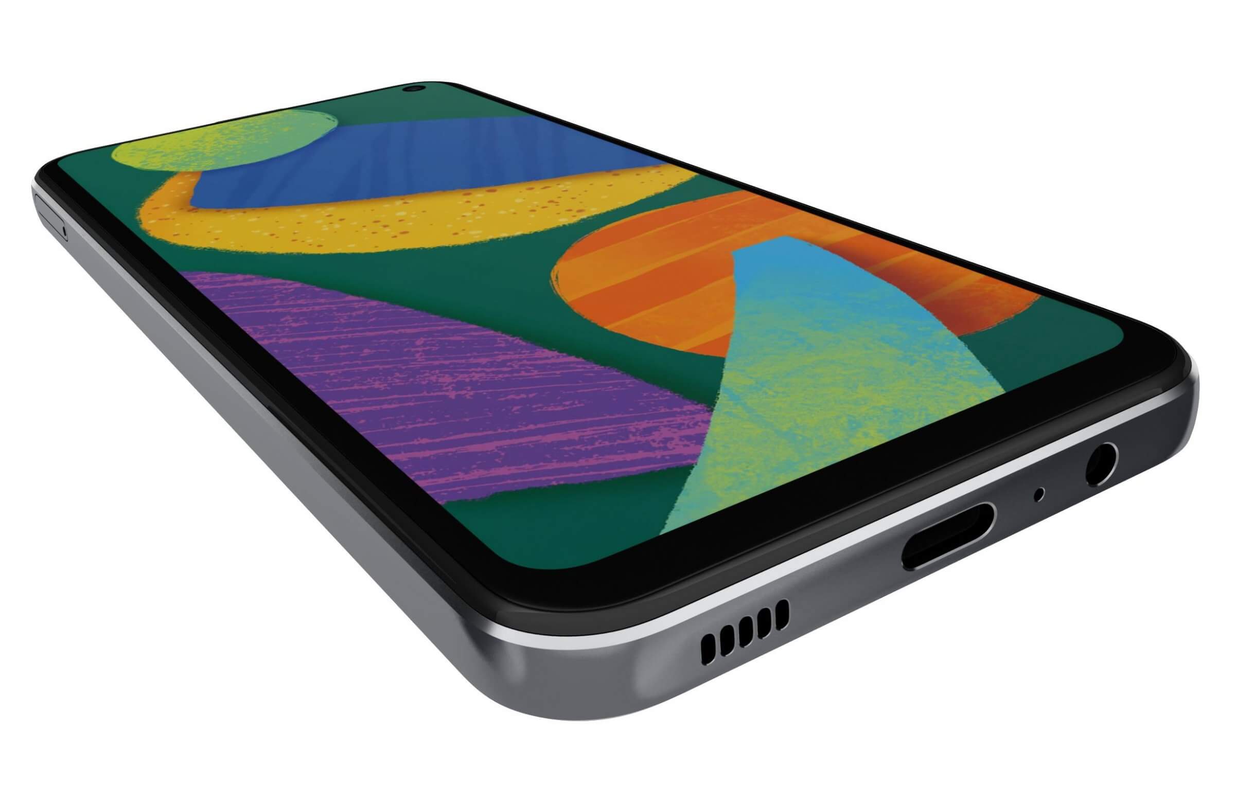 Samsung Galaxy F52 5G Black - 3D Model by Rever_Art