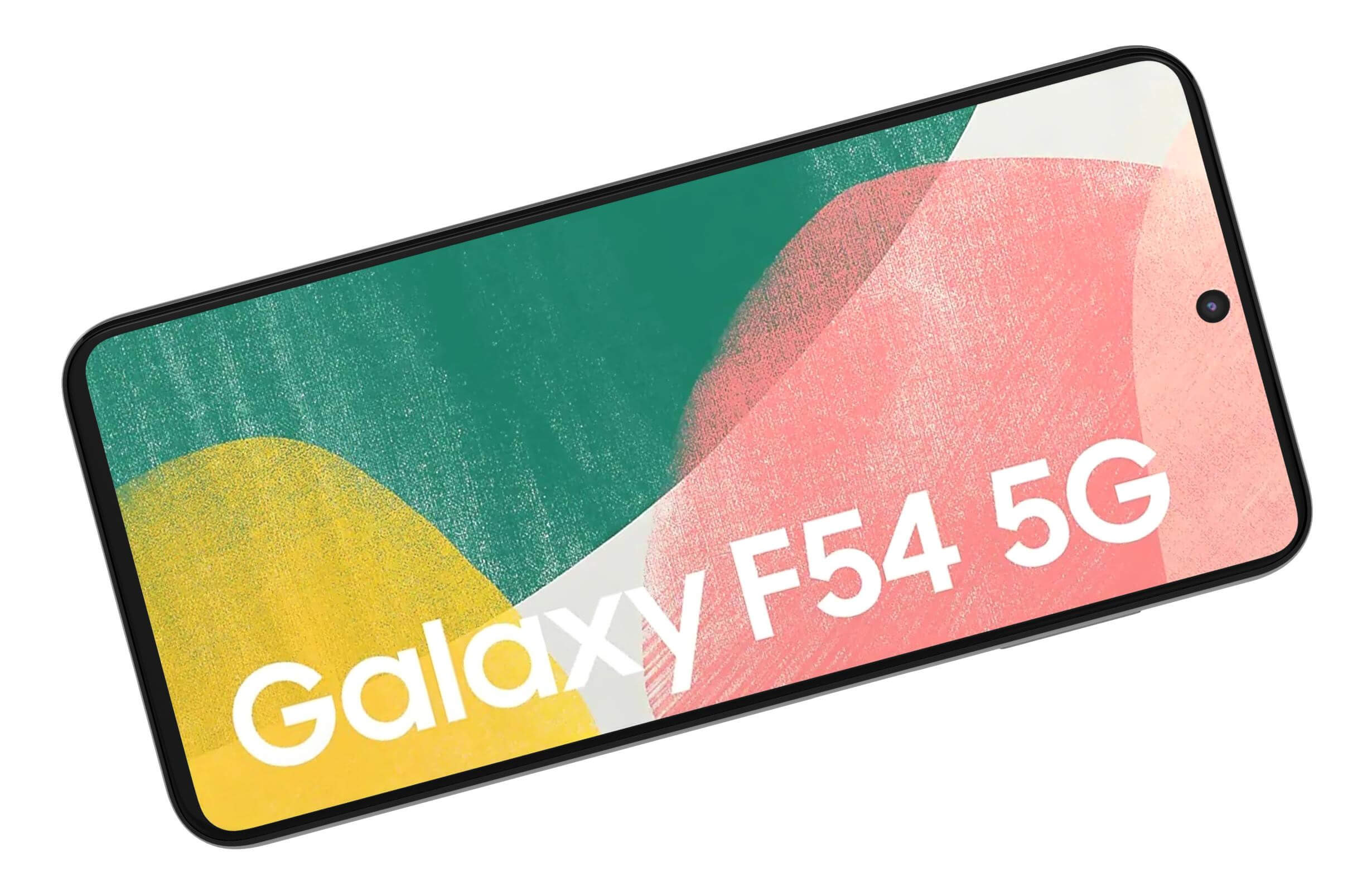 Samsung Galaxy F54 Blue and White - 3D Model by Rever_Art