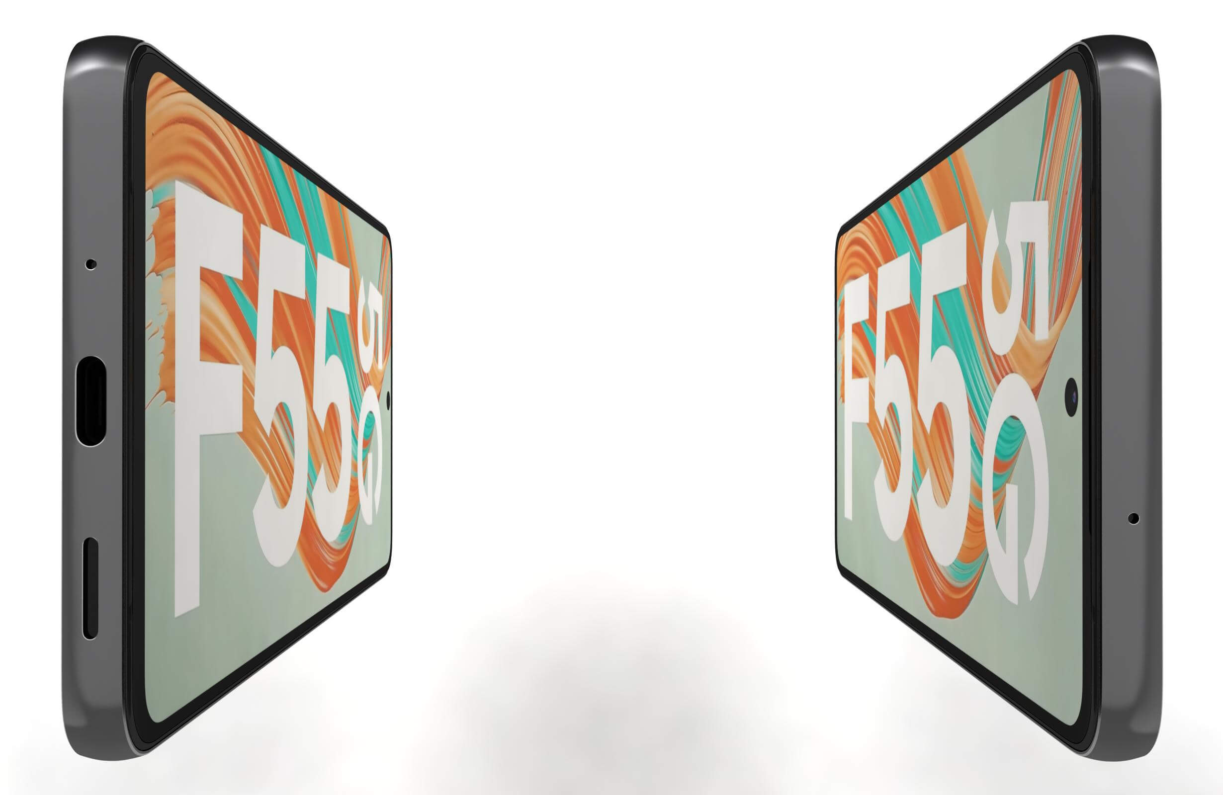 Samsung Galaxy F55 Black - 3D Model by Rever_Art