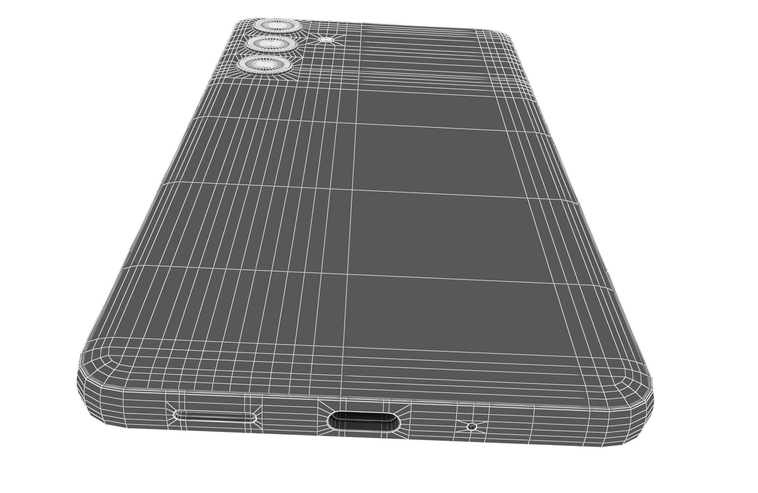 Samsung Galaxy F55 Black - 3D Model by Rever_Art