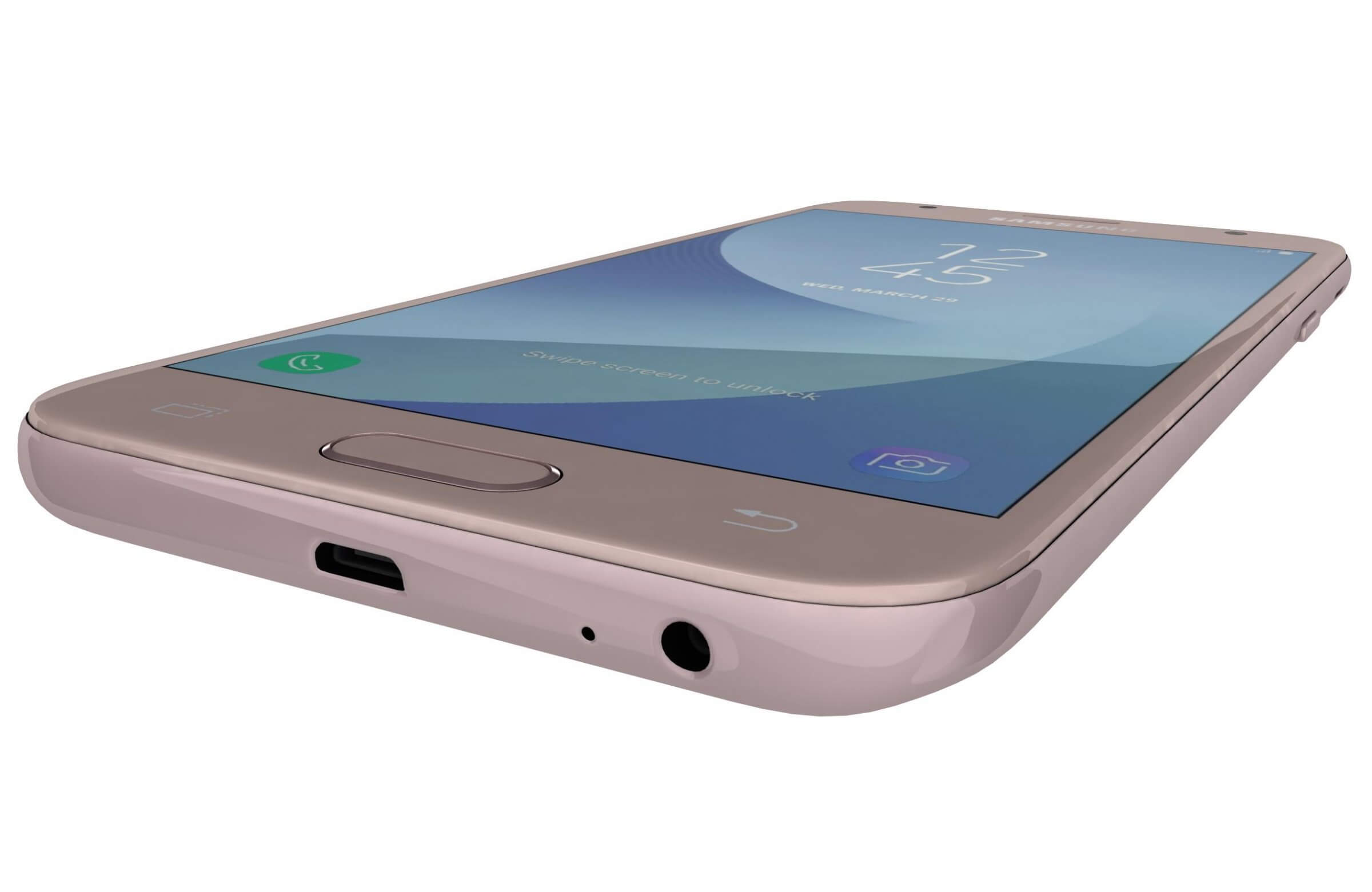 Samsung Galaxy J3 2017 Pink - 3D Model by Rever_Art