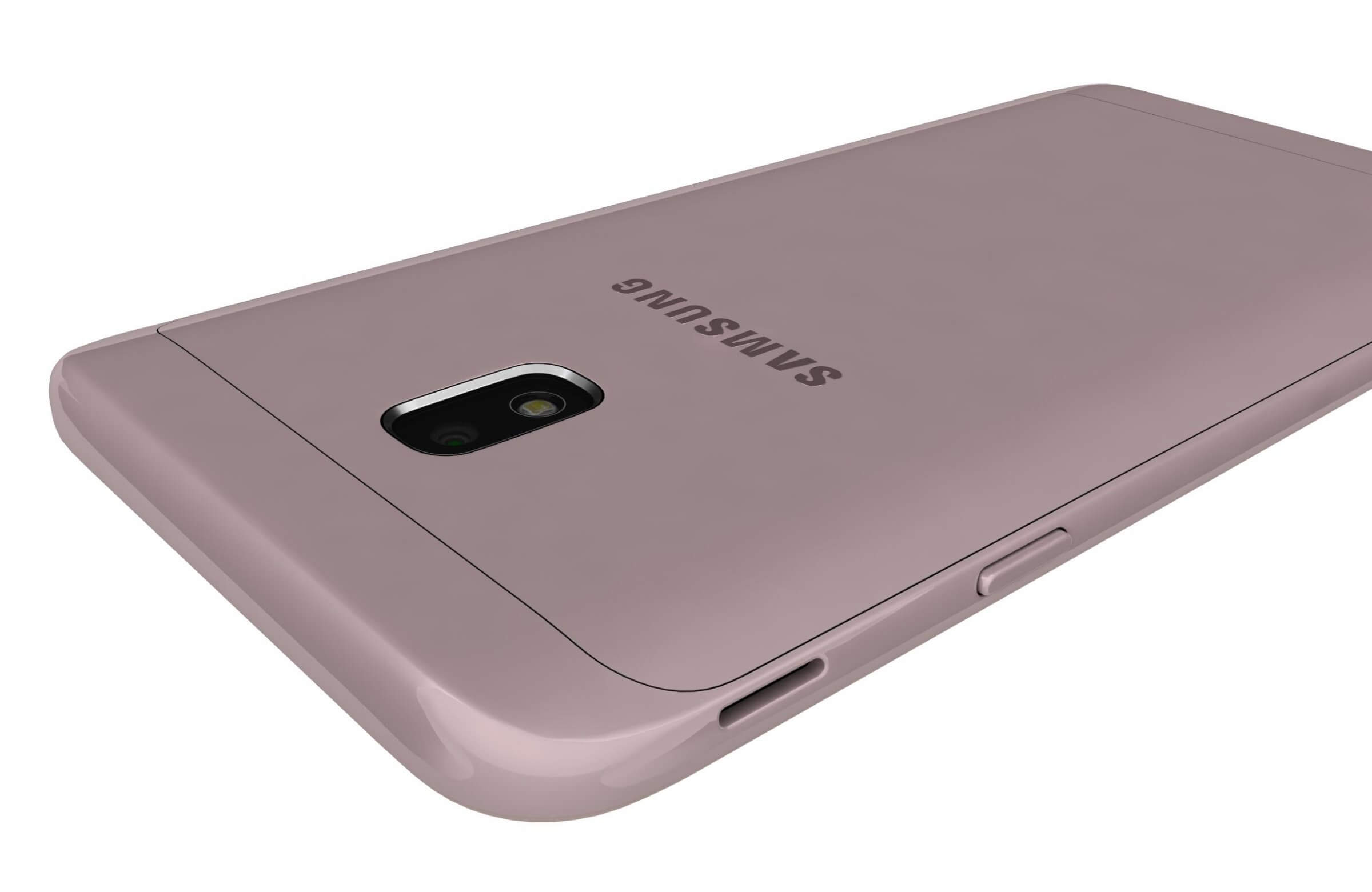 Samsung Galaxy J3 2017 Pink - 3D Model by Rever_Art