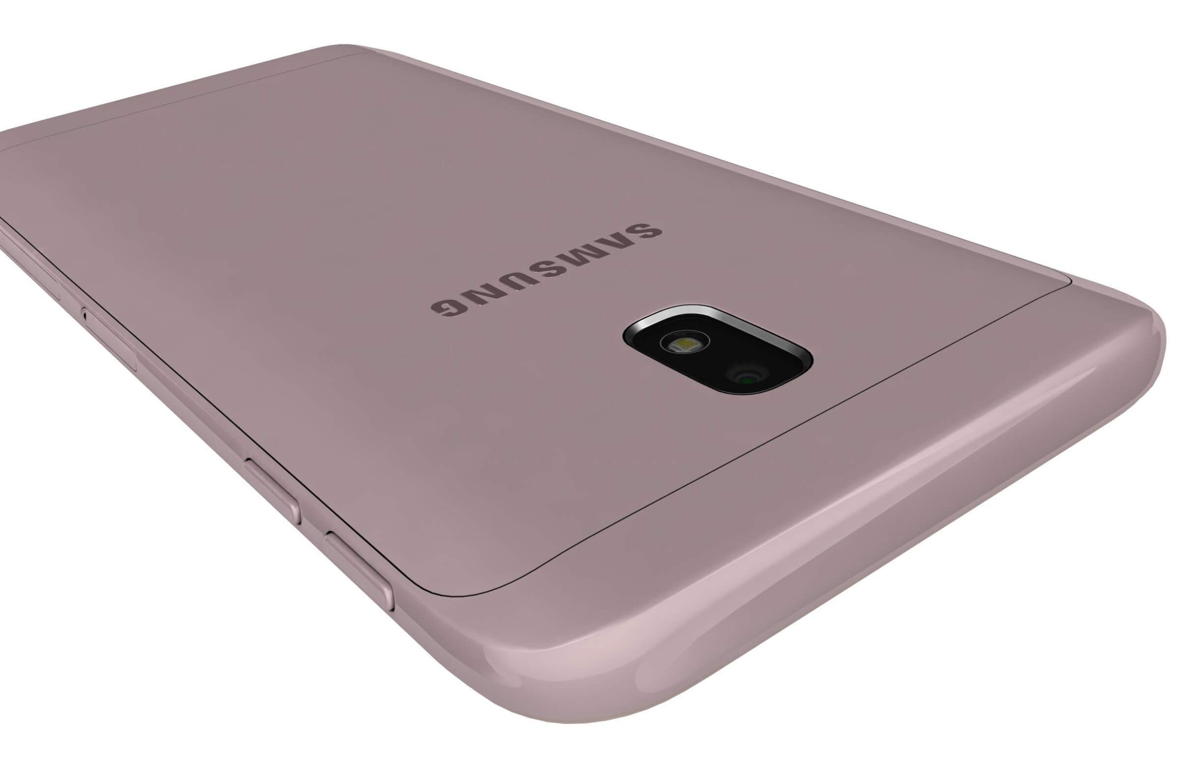 Samsung Galaxy J3 2017 Pink - 3D Model by Rever_Art