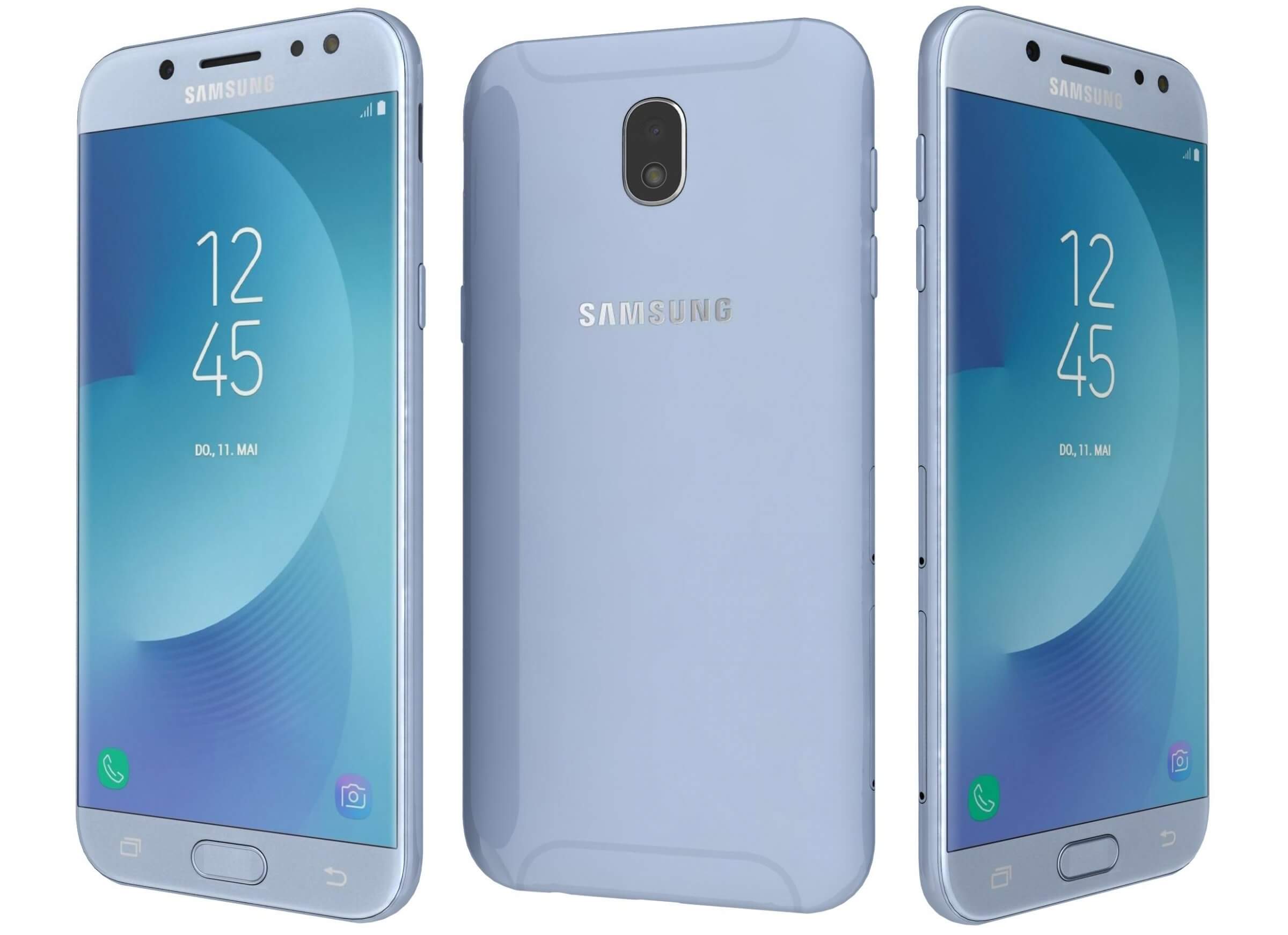 Samsung Galaxy J5 2017 Blue - 3D Model by Rever_Art