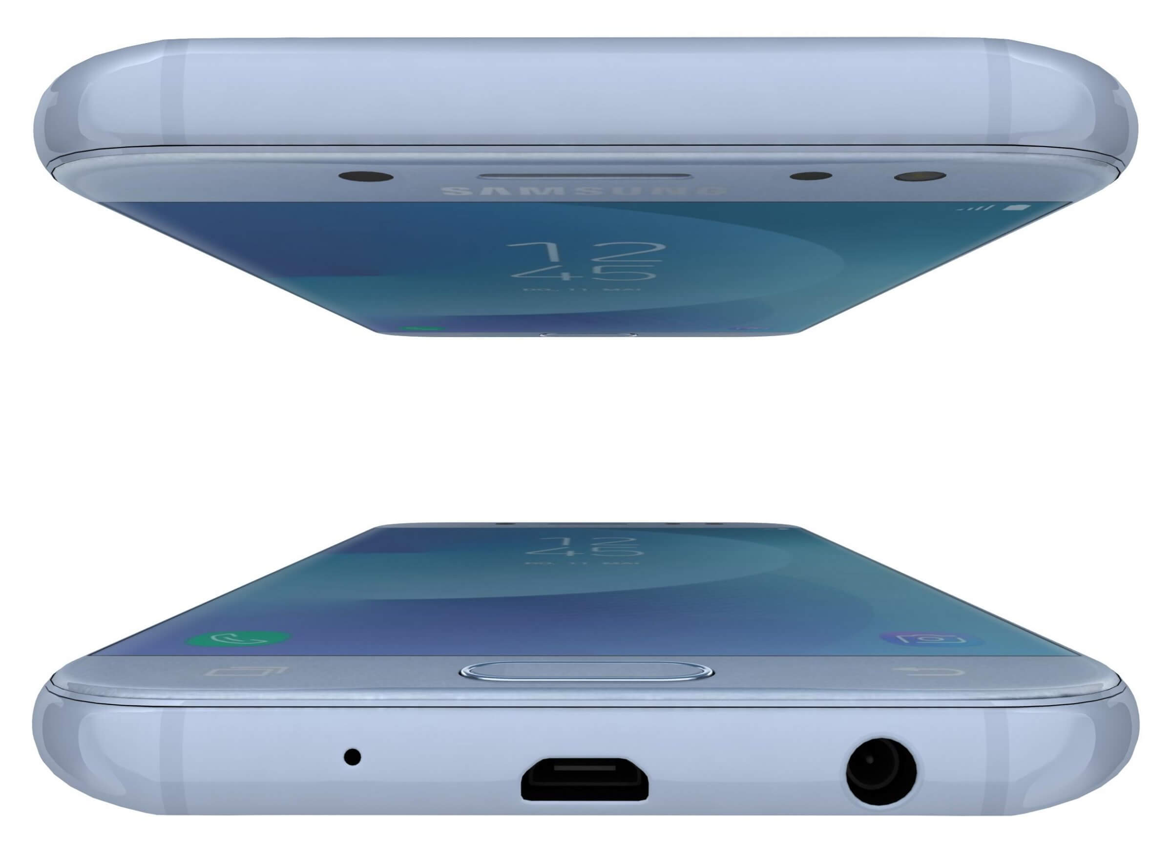 Samsung Galaxy J5 2017 Blue - 3D Model by Rever_Art