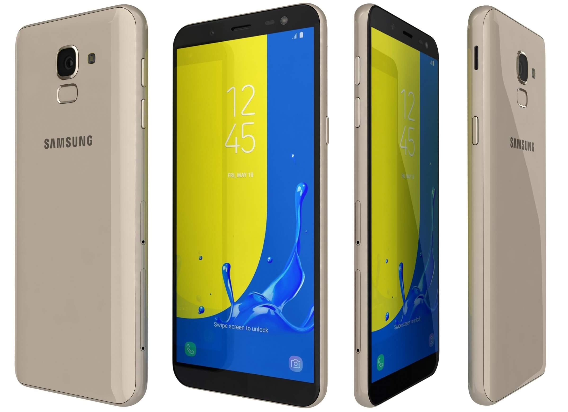 Samsung Galaxy J6 2018 All Colors - 3D Model by Rever_Art