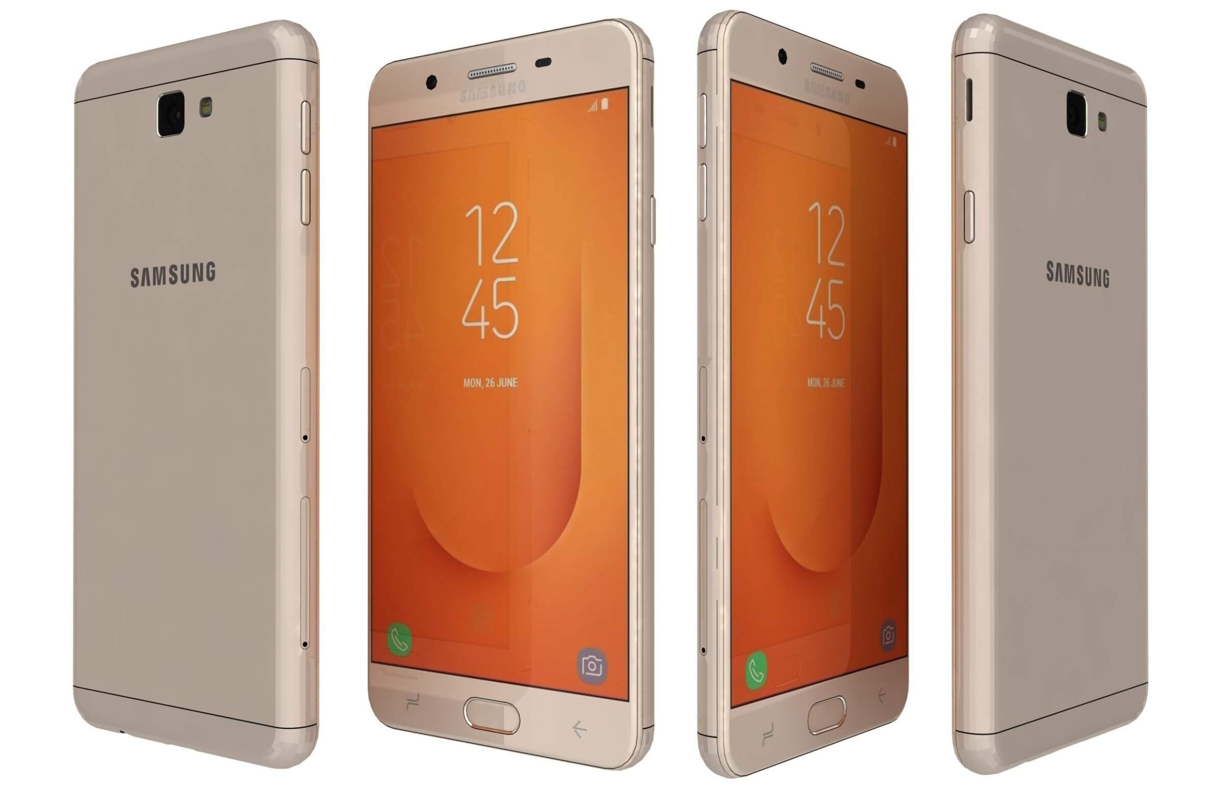 Samsung Galaxy J7 Prime 2 Gold - 3D Model by Rever_Art