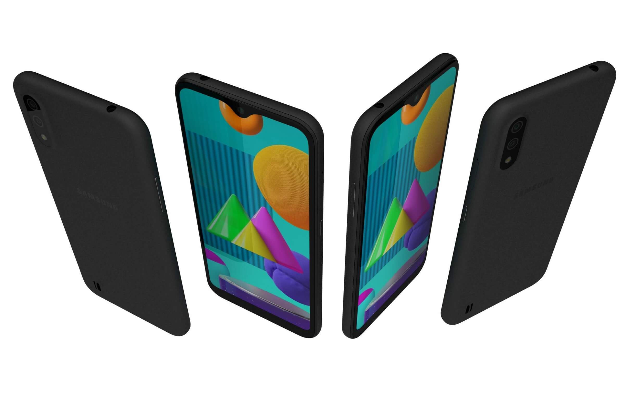 Samsung Galaxy M01 All Colors - 3D Model by Rever_Art