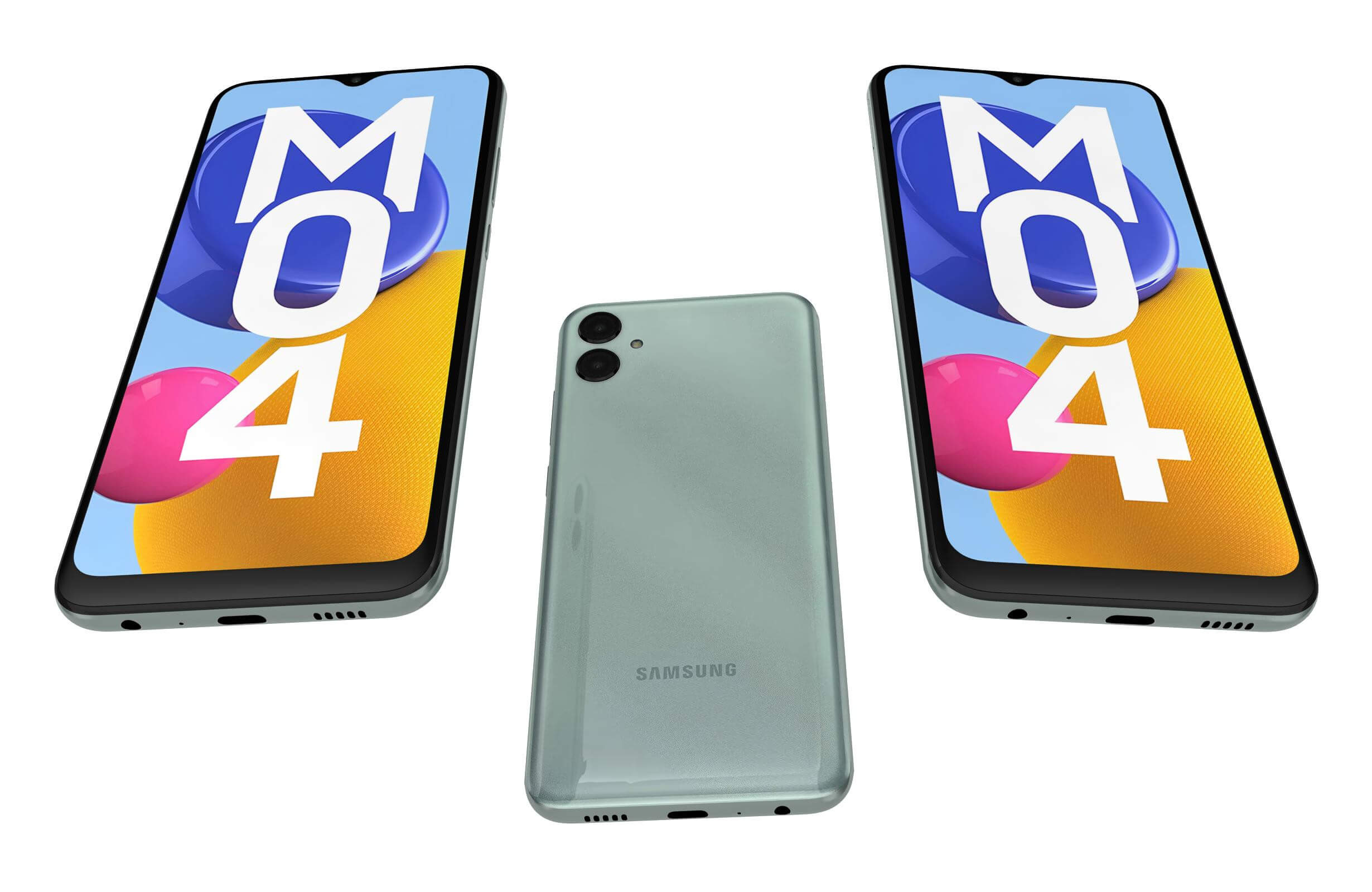 Samsung Galaxy M04 Green - 3D Model by Rever_Art