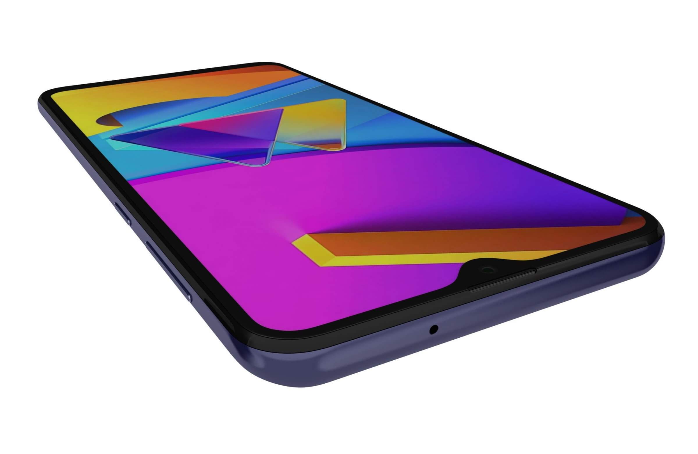 Samsung Galaxy M10s Metallic Blue - 3D Model by Rever_Art