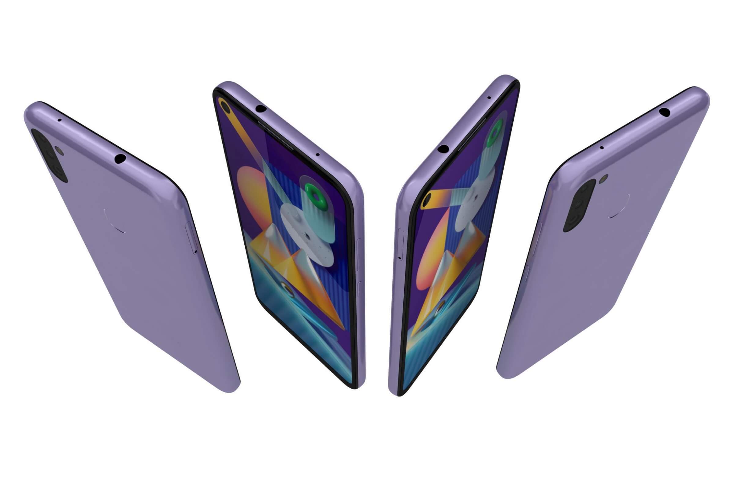 Samsung Galaxy M11 All Colors - 3D Model by Rever_Art