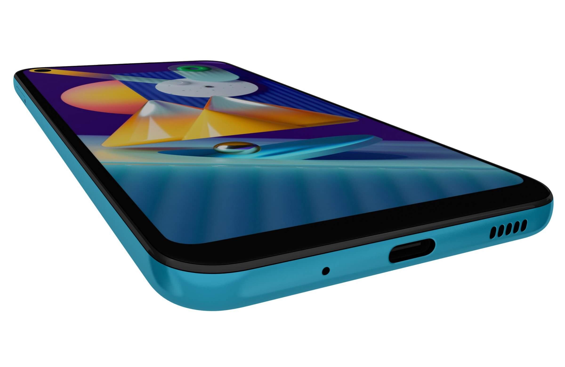 Samsung Galaxy M11 Metallic Blue - 3D Model by Rever_Art